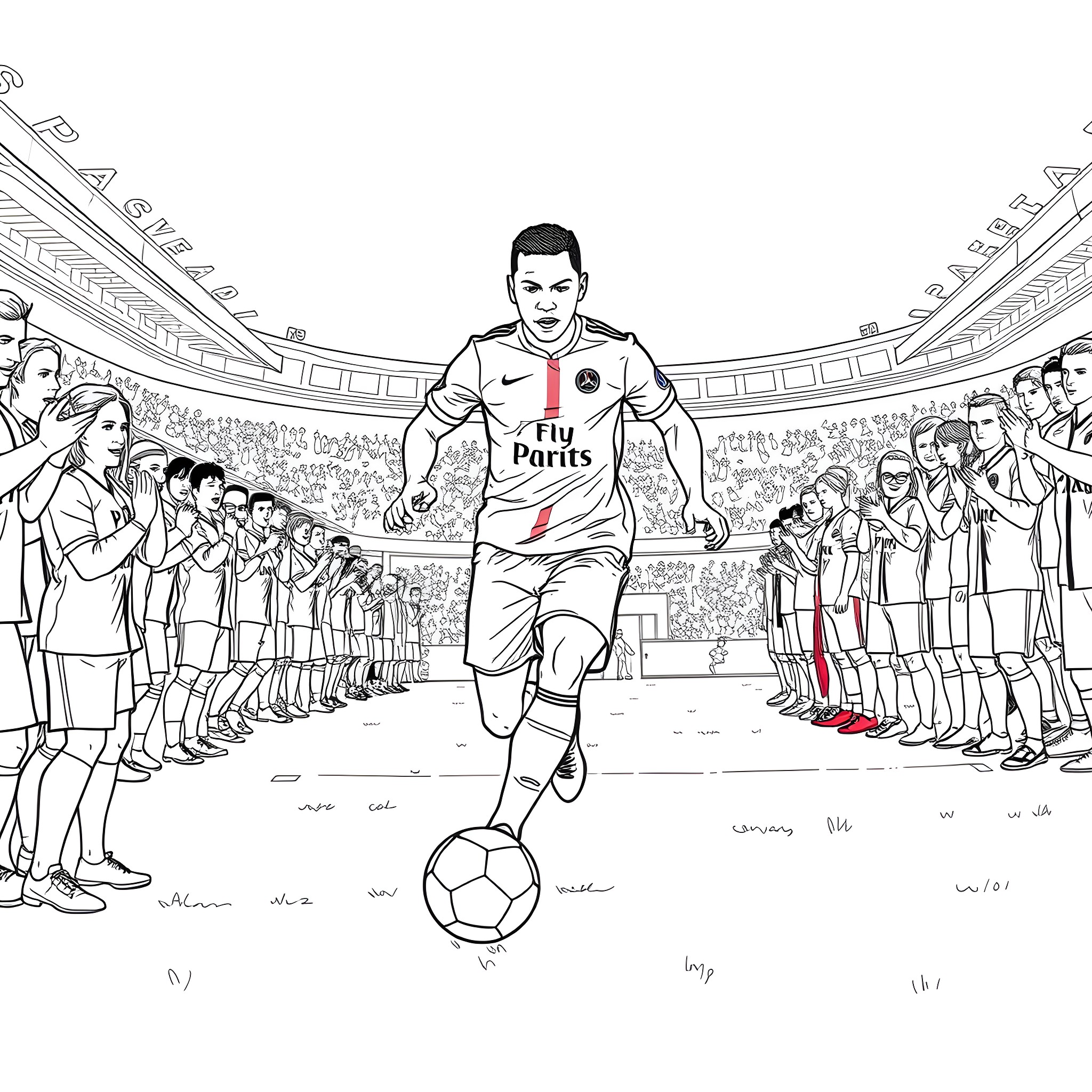 Best Mbappe Coloring Pages (Free Printable PDF)