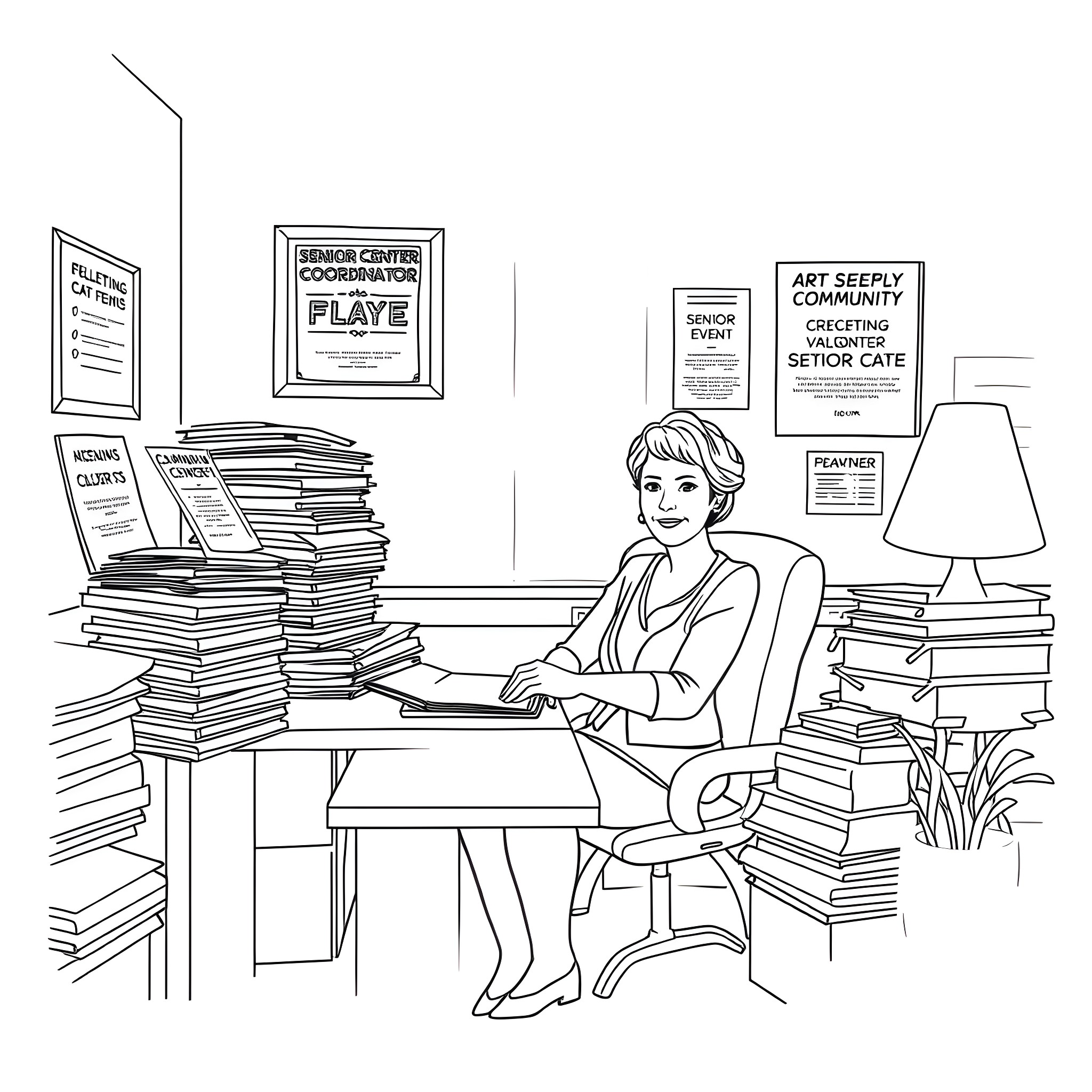 5 Best Coordinator Coloring Pages (Free Printable PDFs)