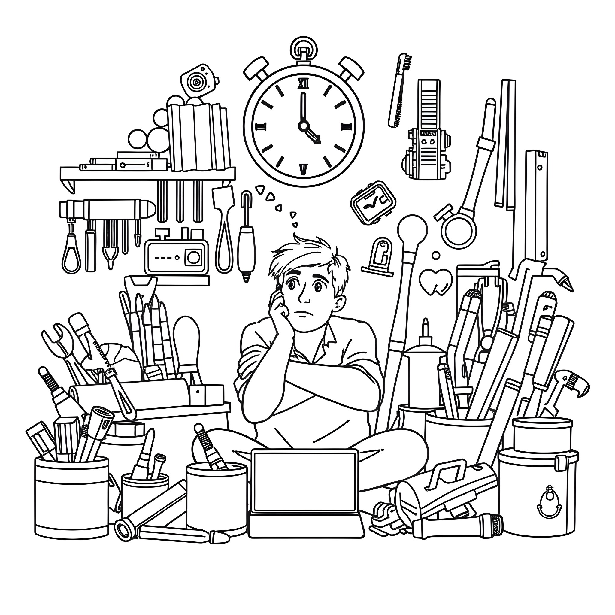 1 Best Question Coloring Pages (Free Printable PDFs)