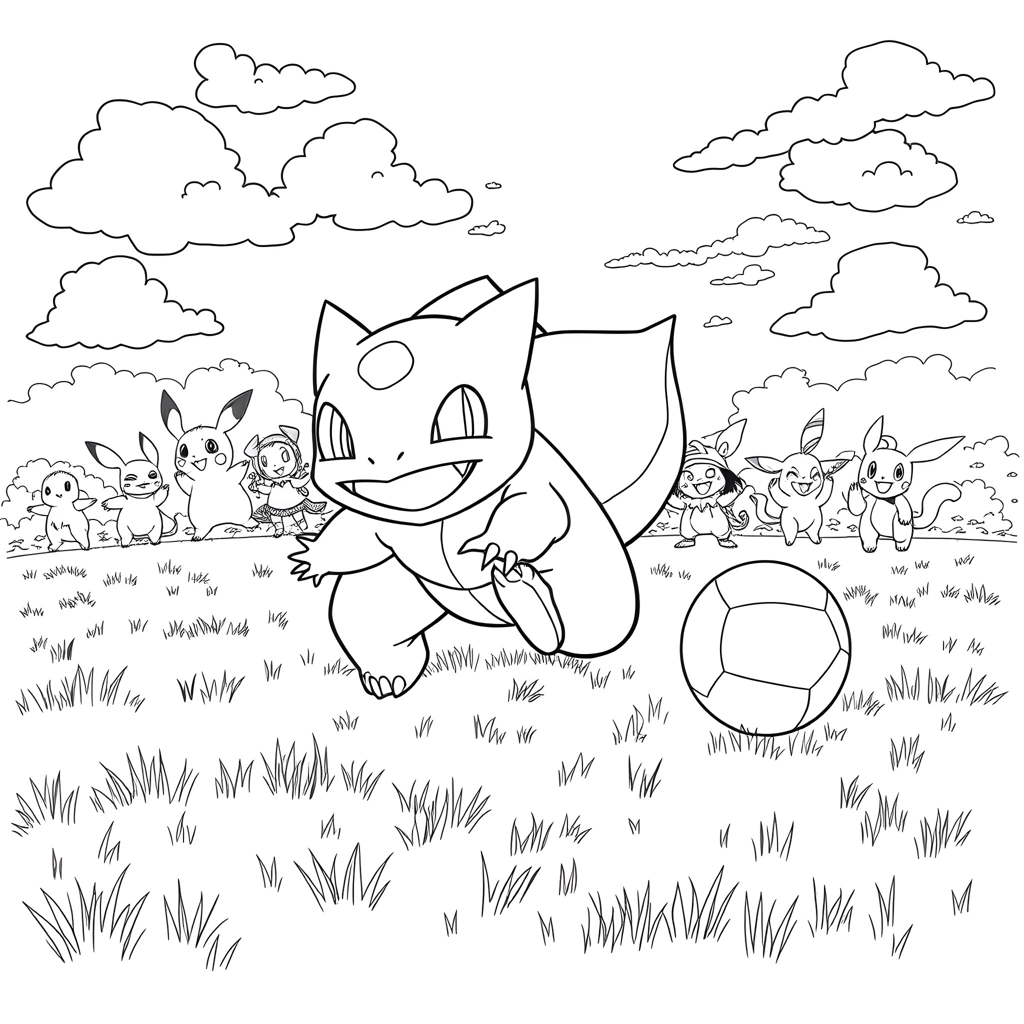 27 Best Bulbasaur Coloring Pages (Free Printable PDFs)