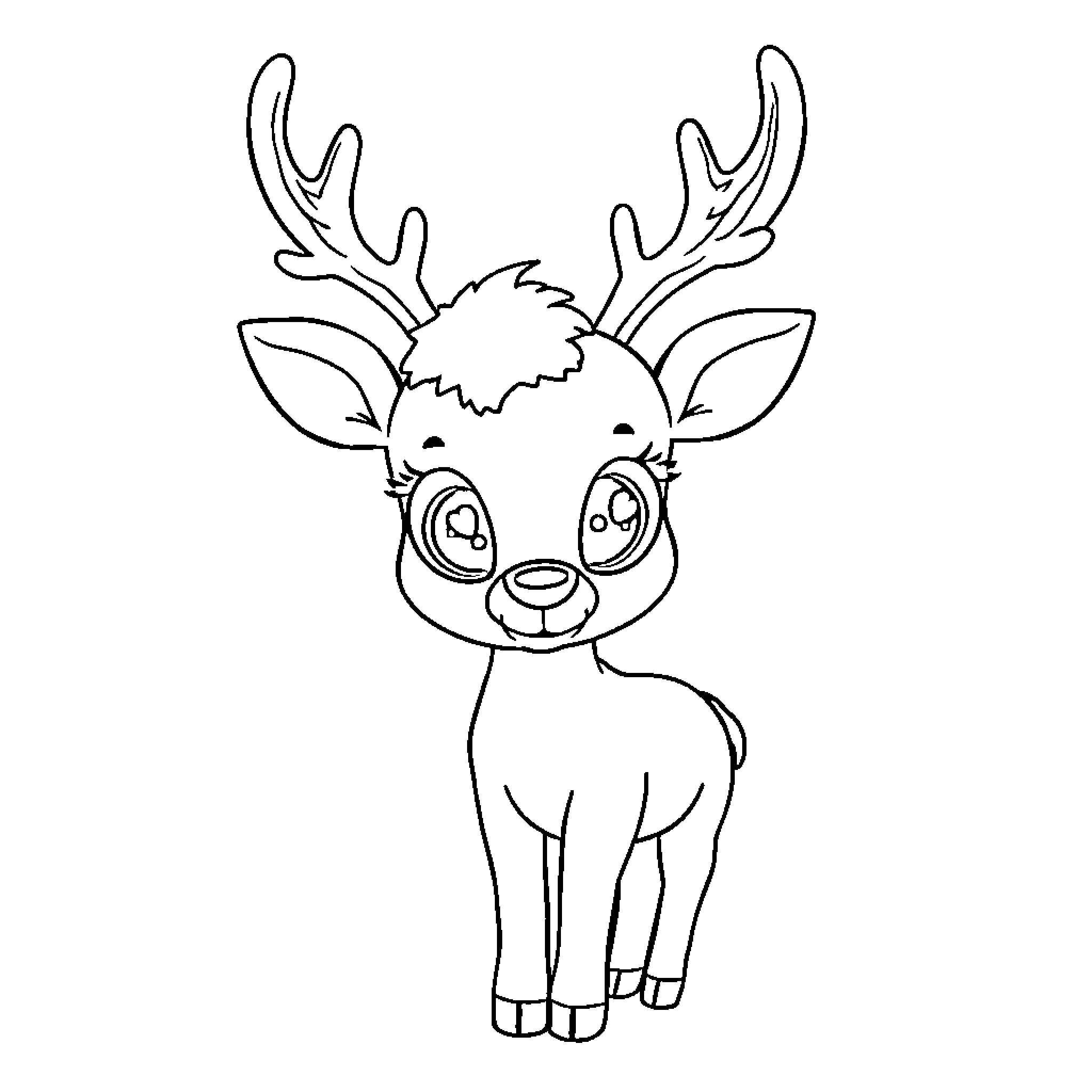 Best Caribou Coloring Pages (Free Printable PDF)