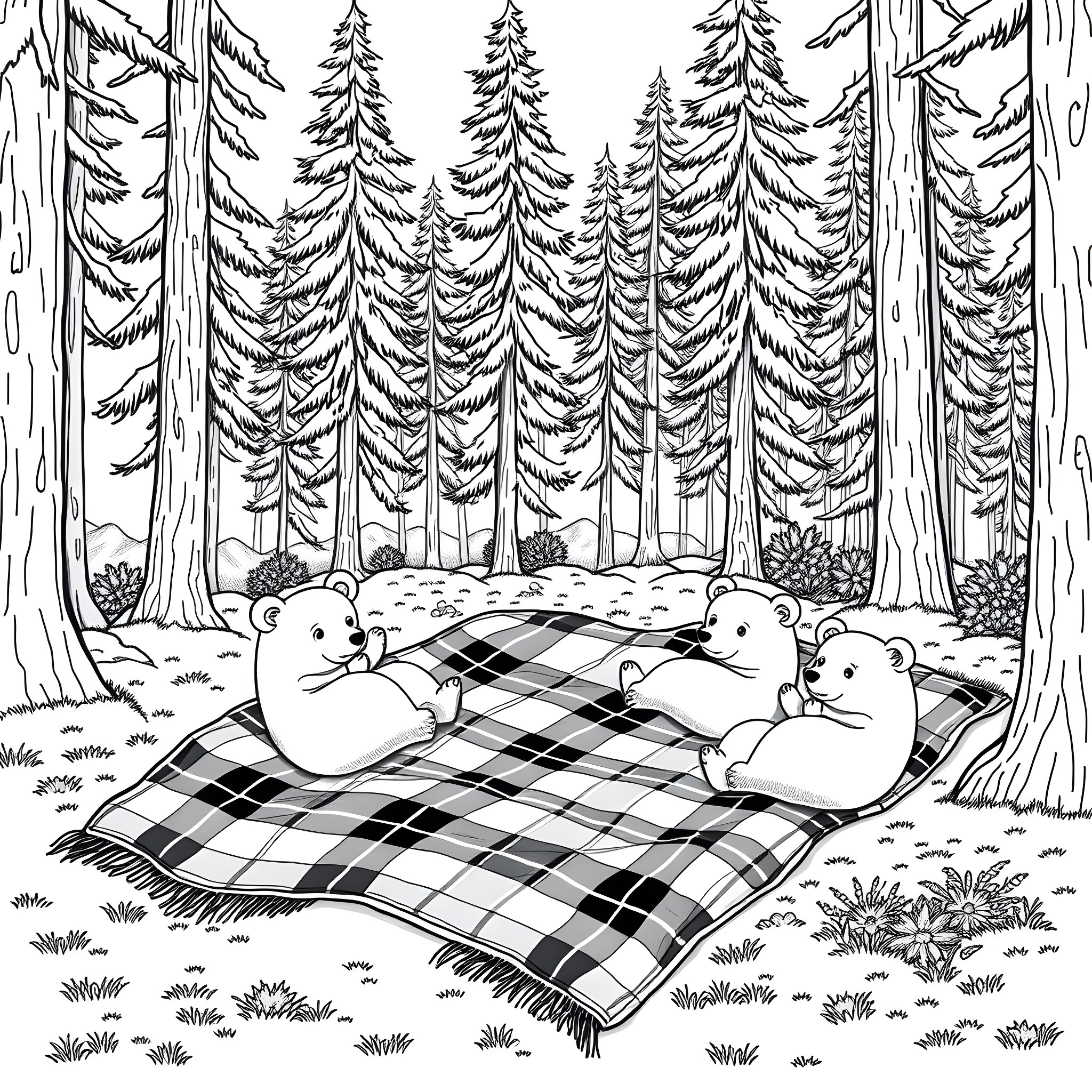 47 Best Bear Coloring Pages (Free Printable PDFs)