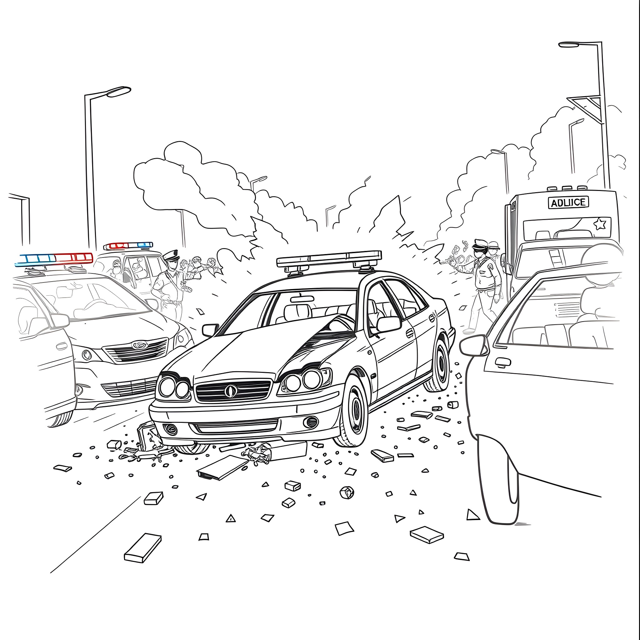 101 Best Car Coloring Pages (Free Printable PDFs)