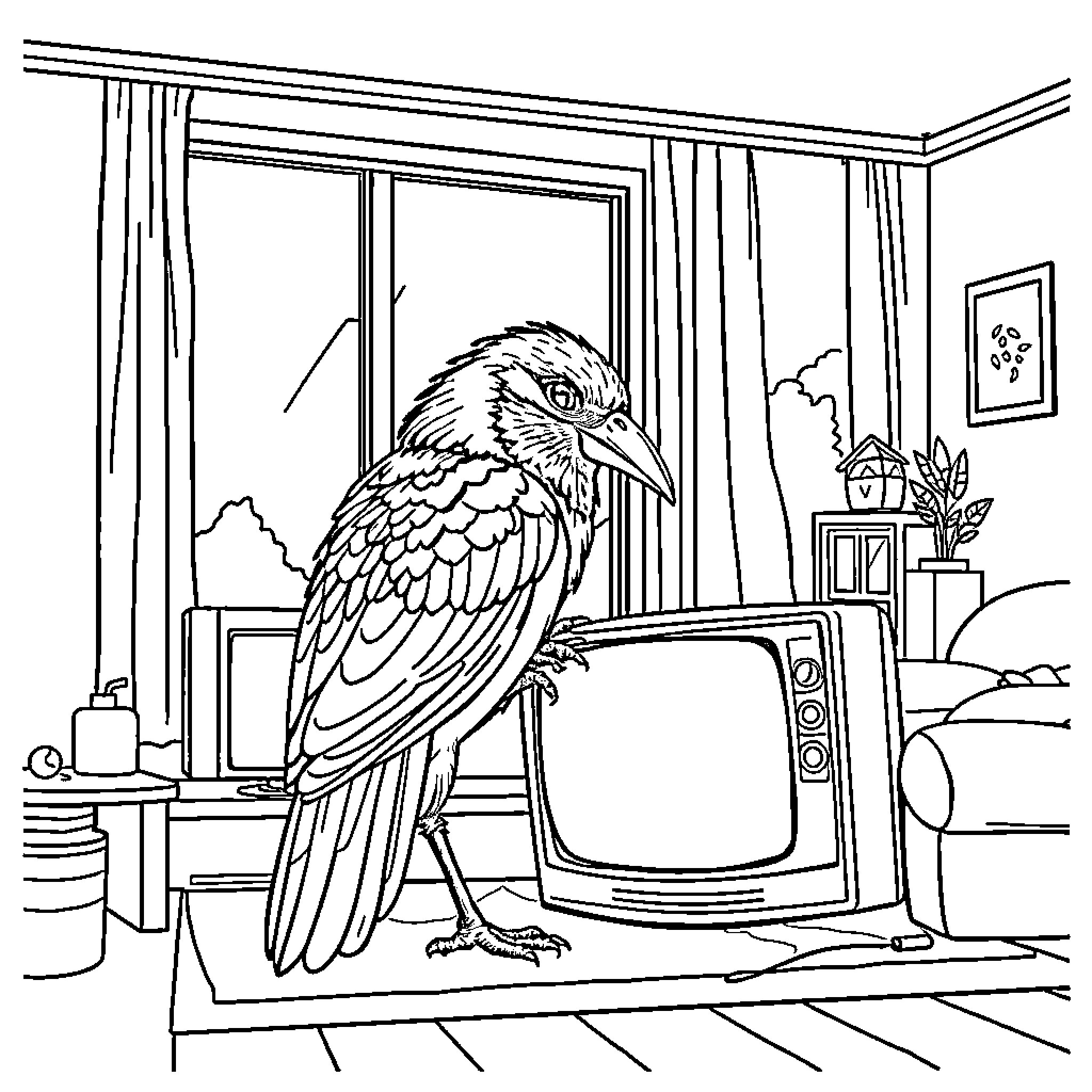 Best Big Bird Coloring Pages (Free Printable PDF)