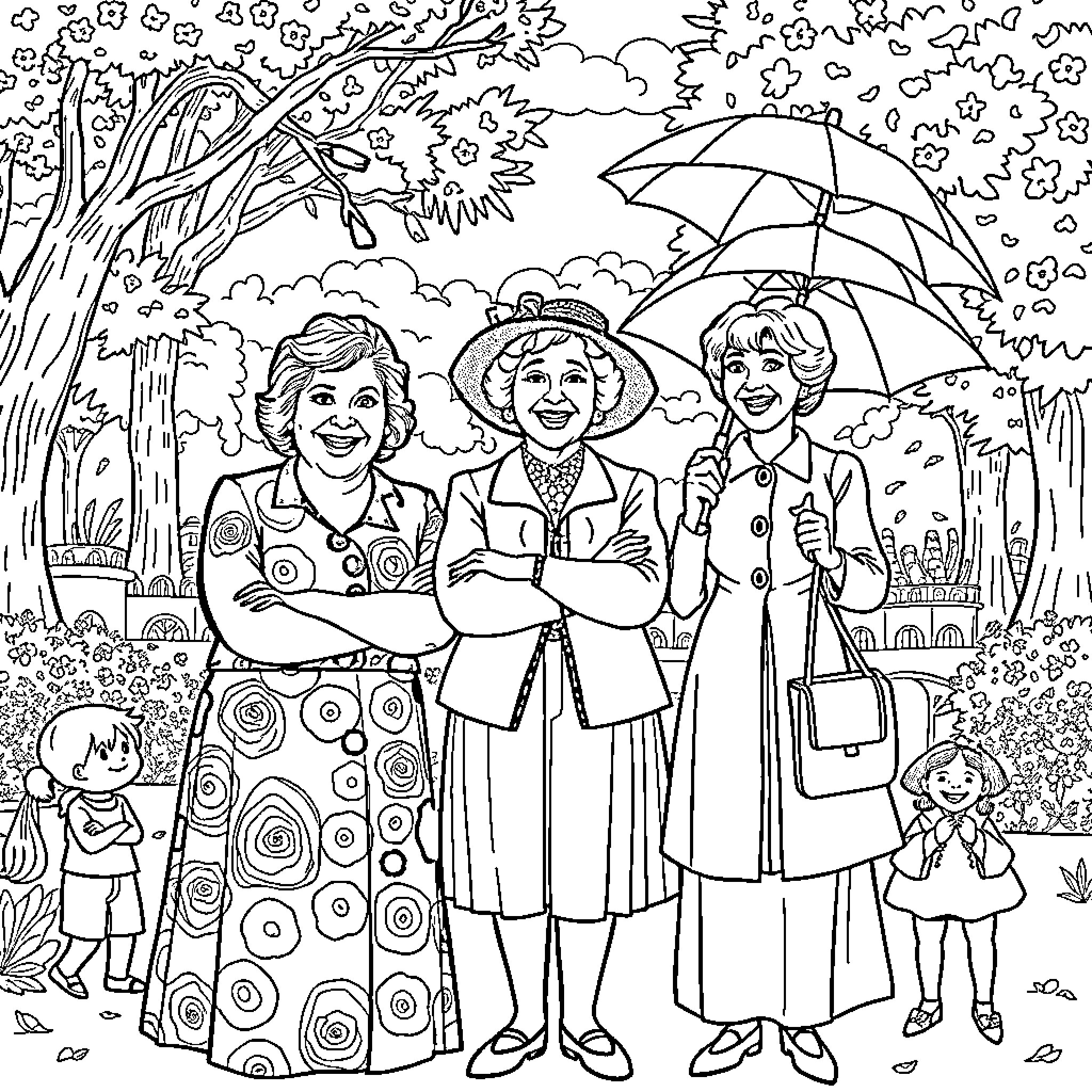 Best Nanny Coloring Pages (Free Printable PDF)
