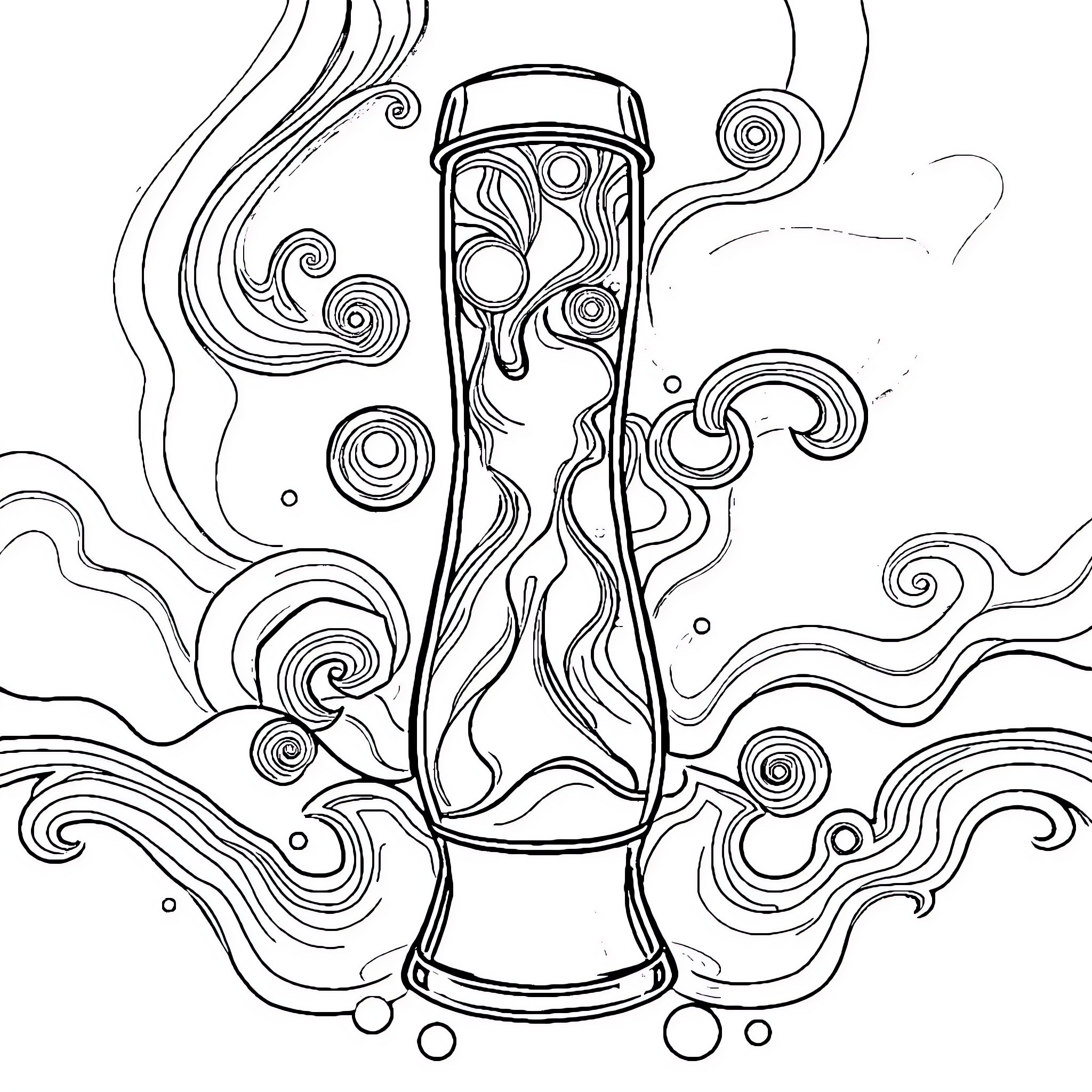 Best Lava Lamp Coloring Pages (Free Printable PDF)
