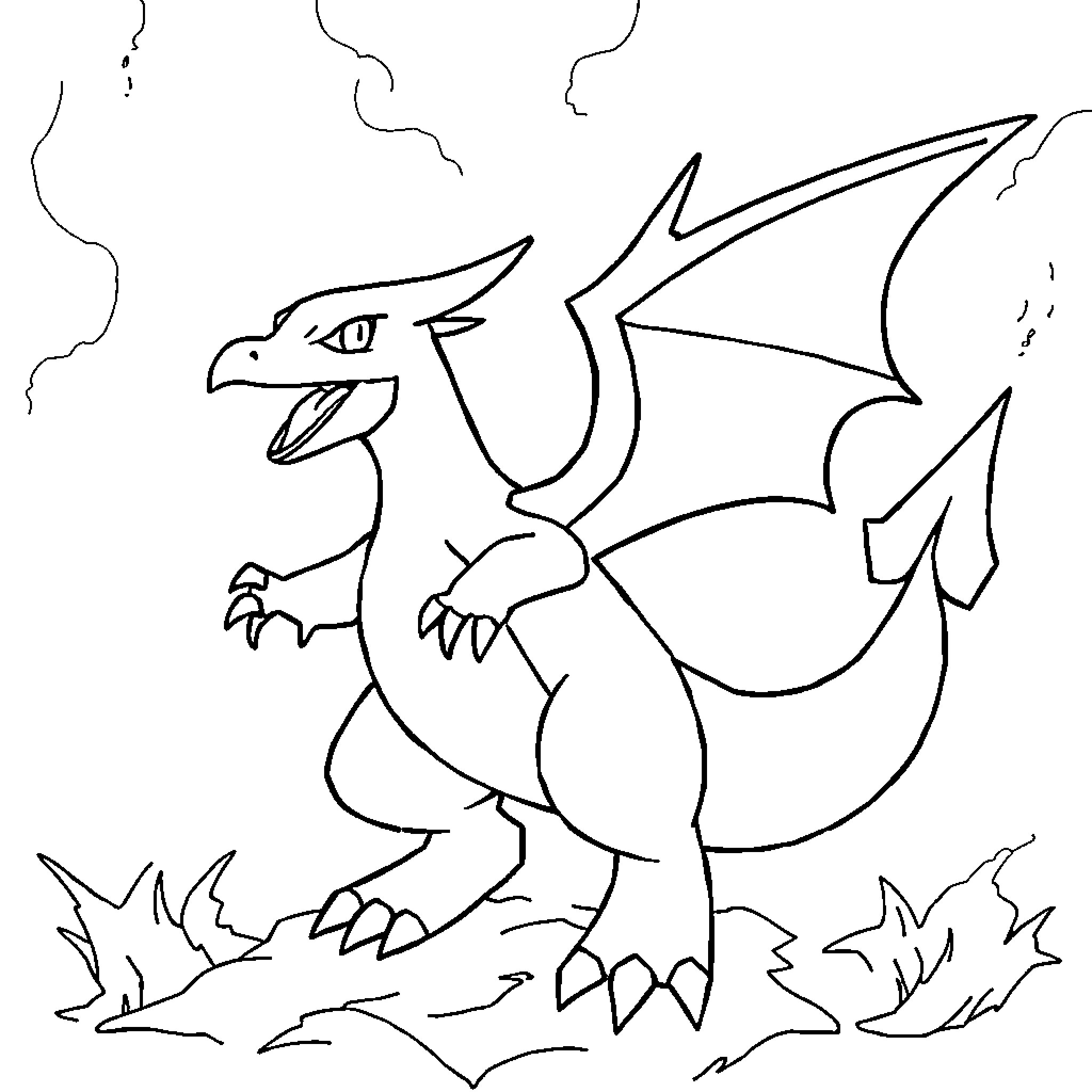 Best Charizard Coloring Pages (Free Printable PDF)