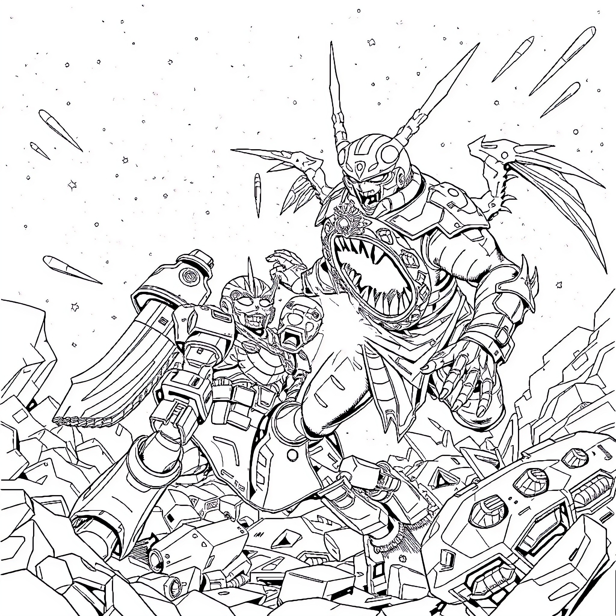 Best Space Marine Coloring Pages (Free Printable PDF)
