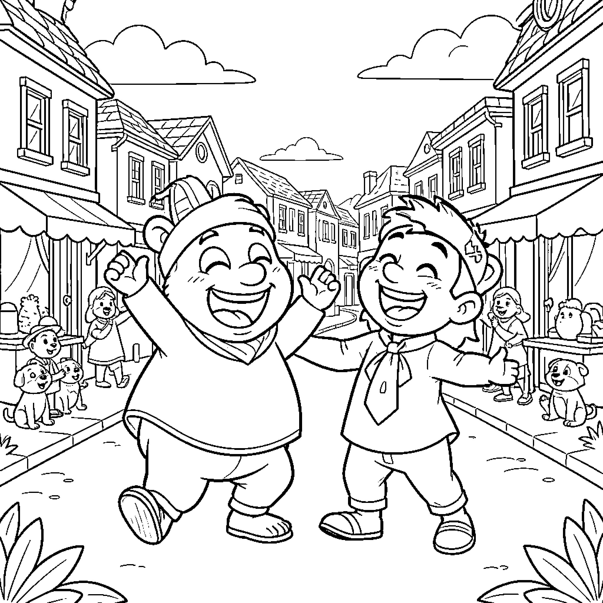 Best Motu Patlu Coloring Pages (Free Printable PDF)