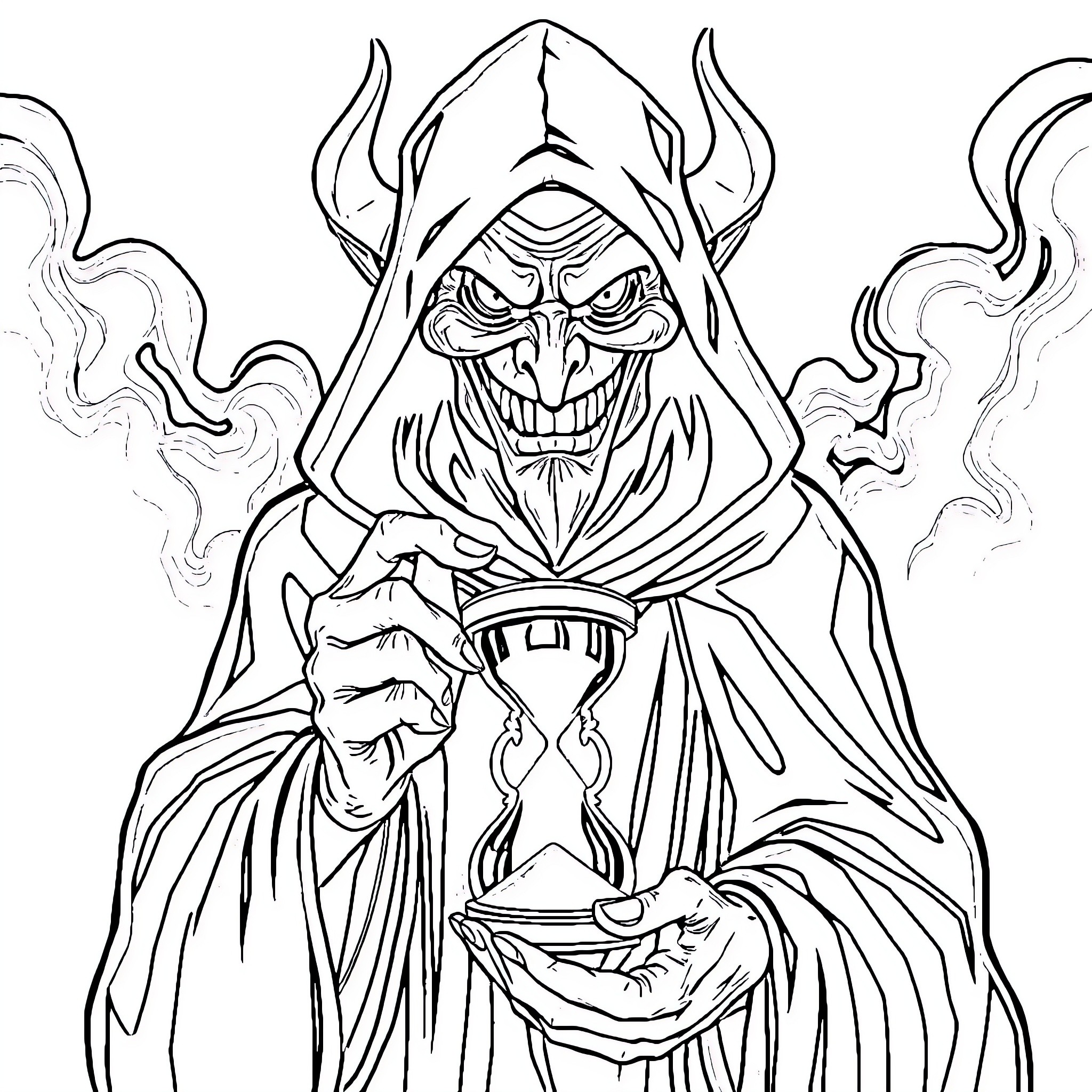 Best Evil Person Coloring Pages (Free Printable PDF)