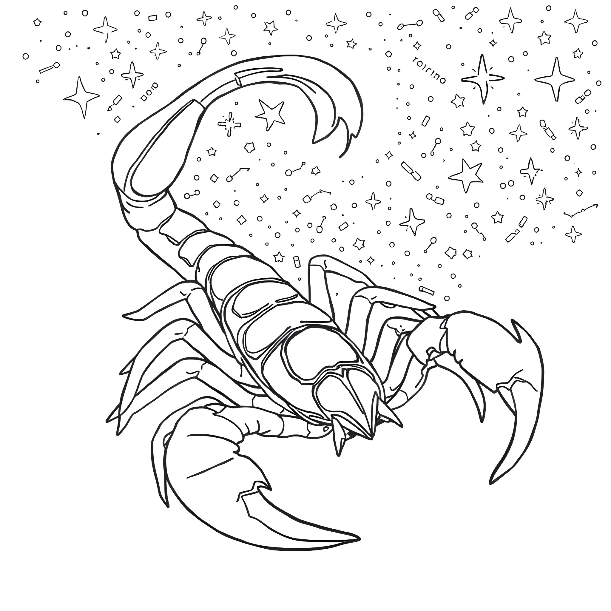 Best Scorpio Coloring Pages (Free Printable PDF)