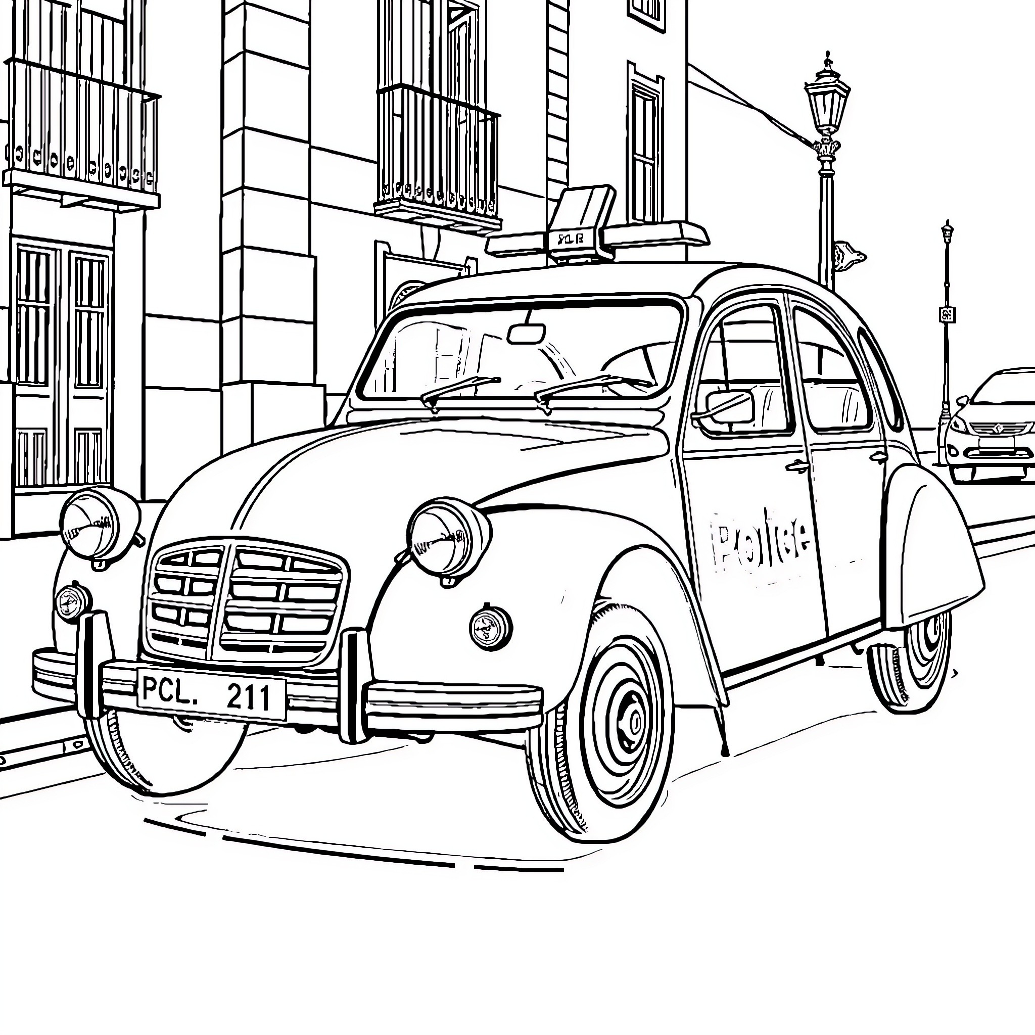 Best 2cv Coloring Pages (Free Printable PDF)