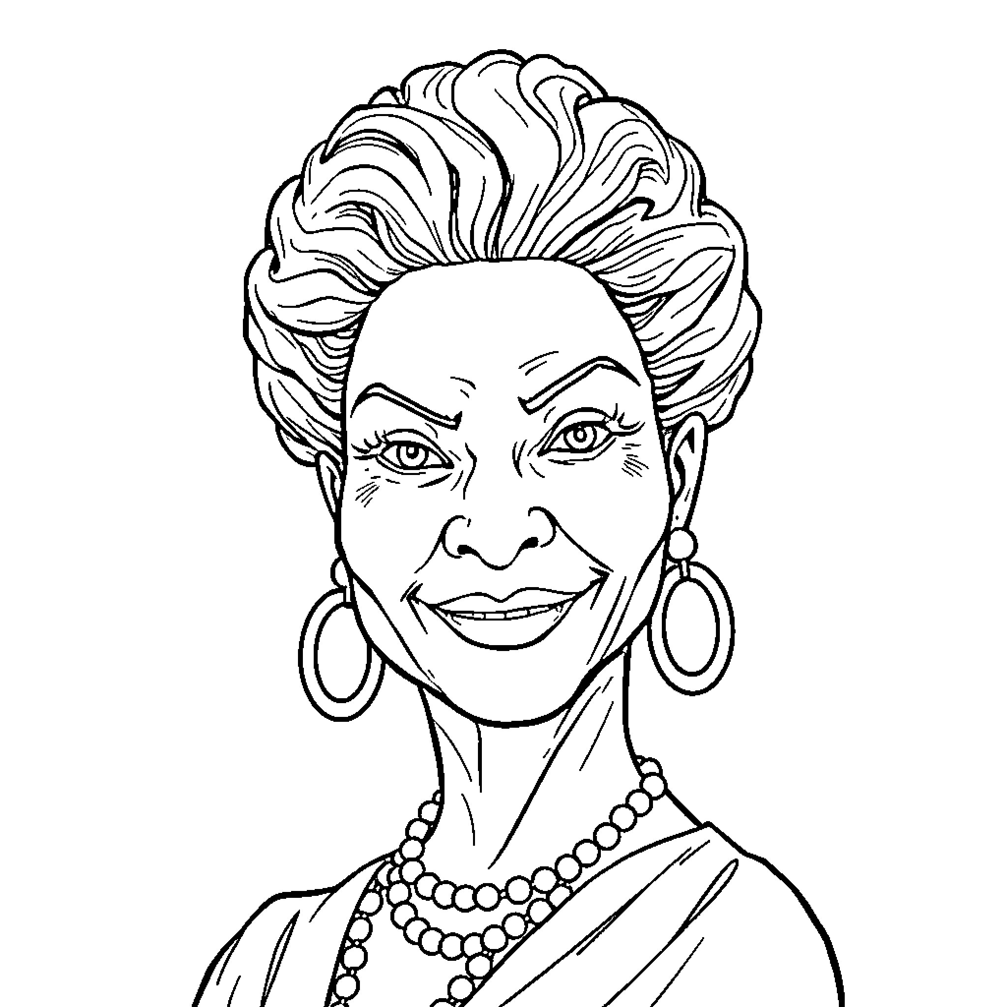 Best Maya Angelou Coloring Pages (Free Printable PDF)