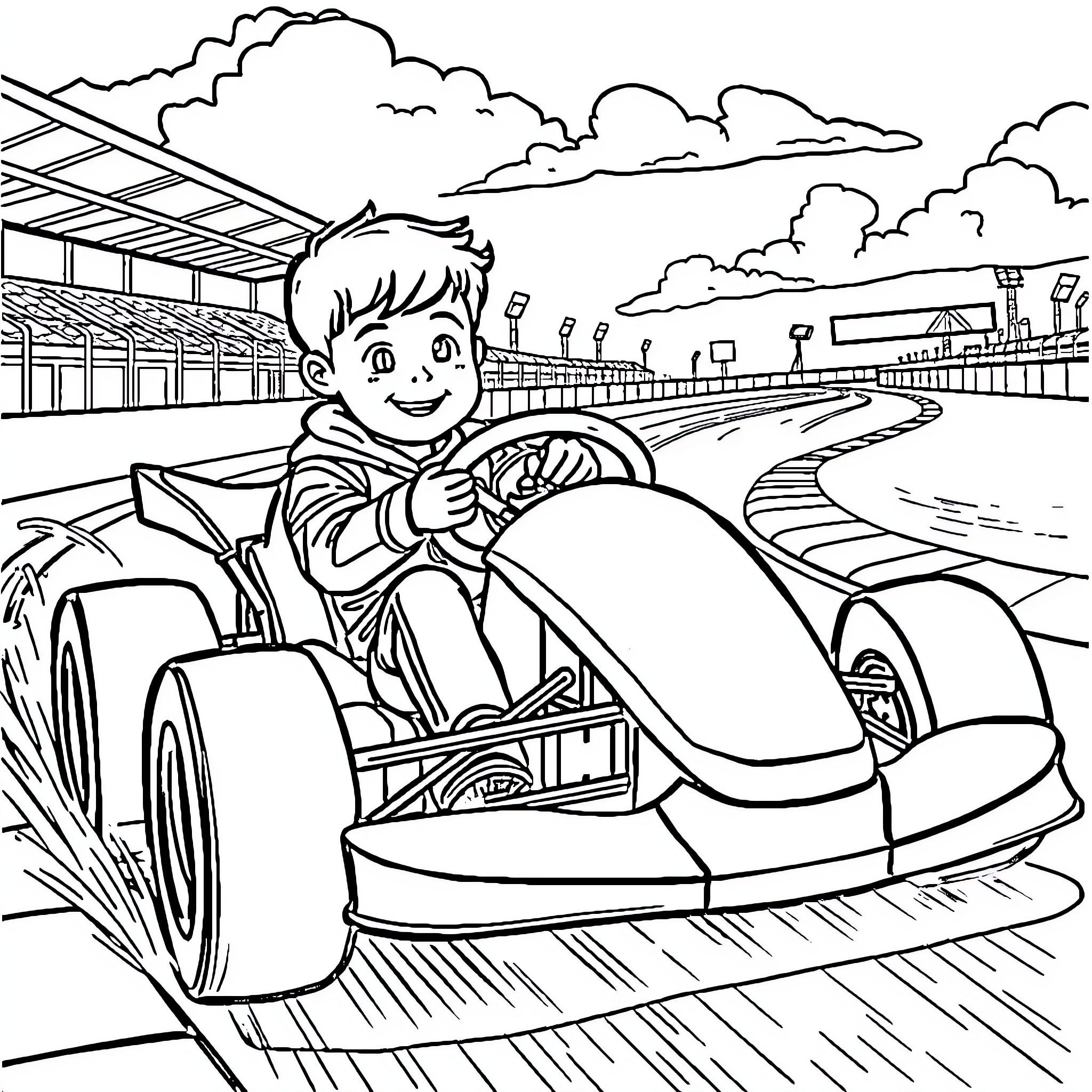 Best Race Car Coloring Pages (Free Printable PDF)
