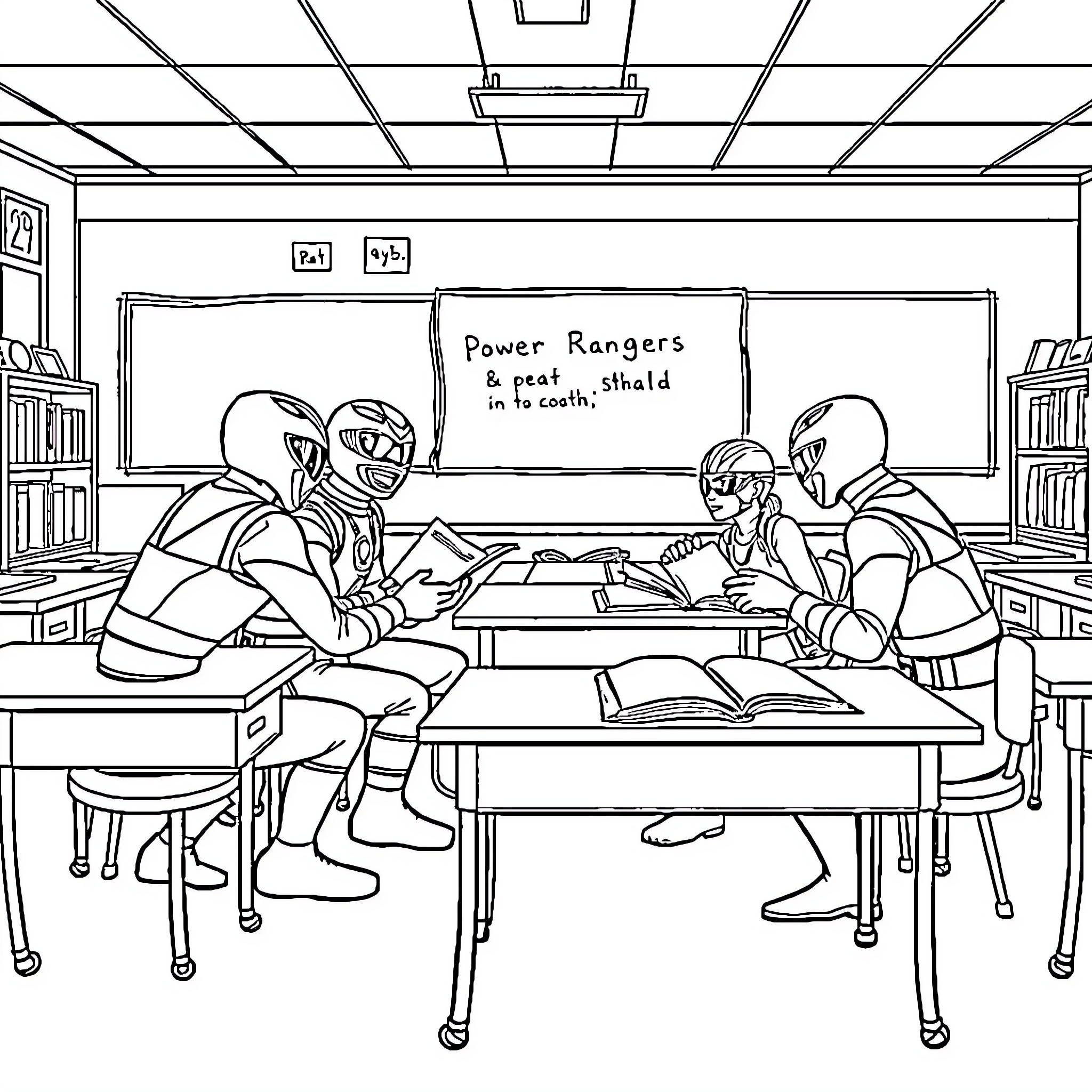 Best Power Ranger Coloring Pages (Free Printable PDF)