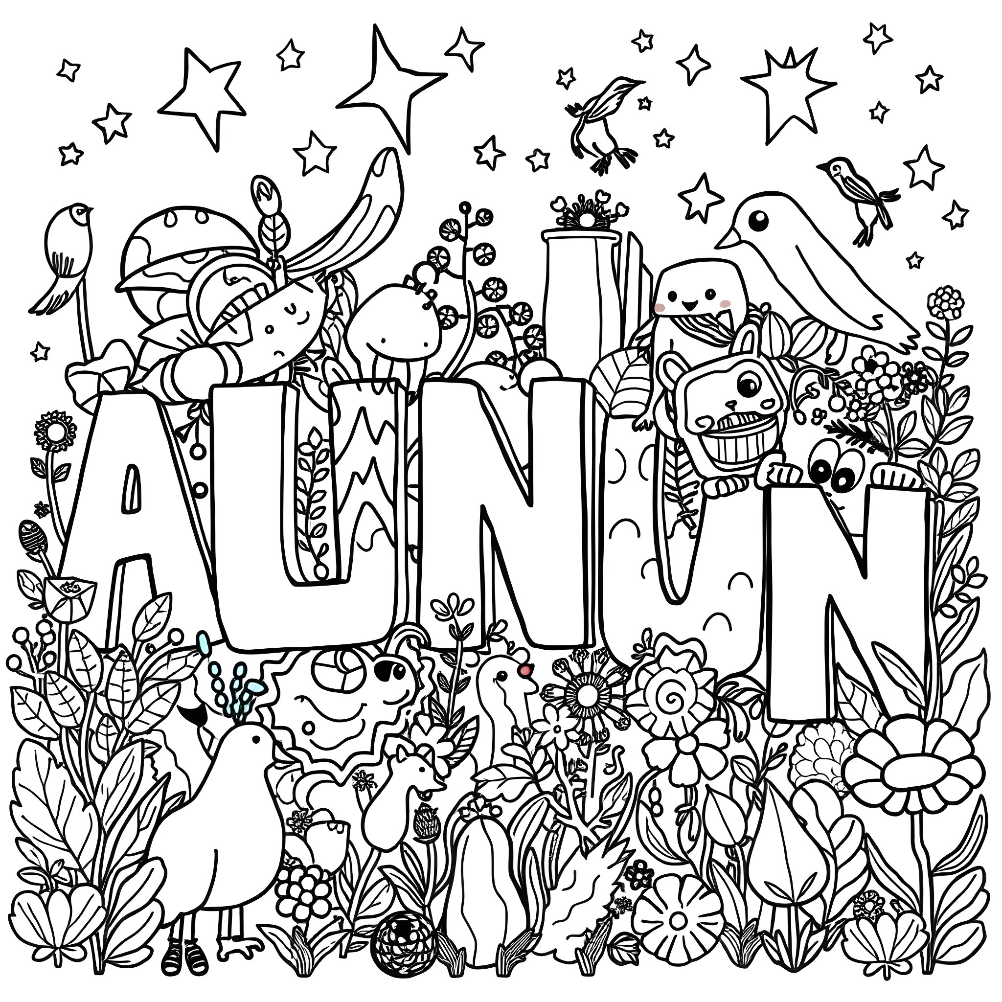 100 Best Letter Coloring Pages (Free Printable PDFs)