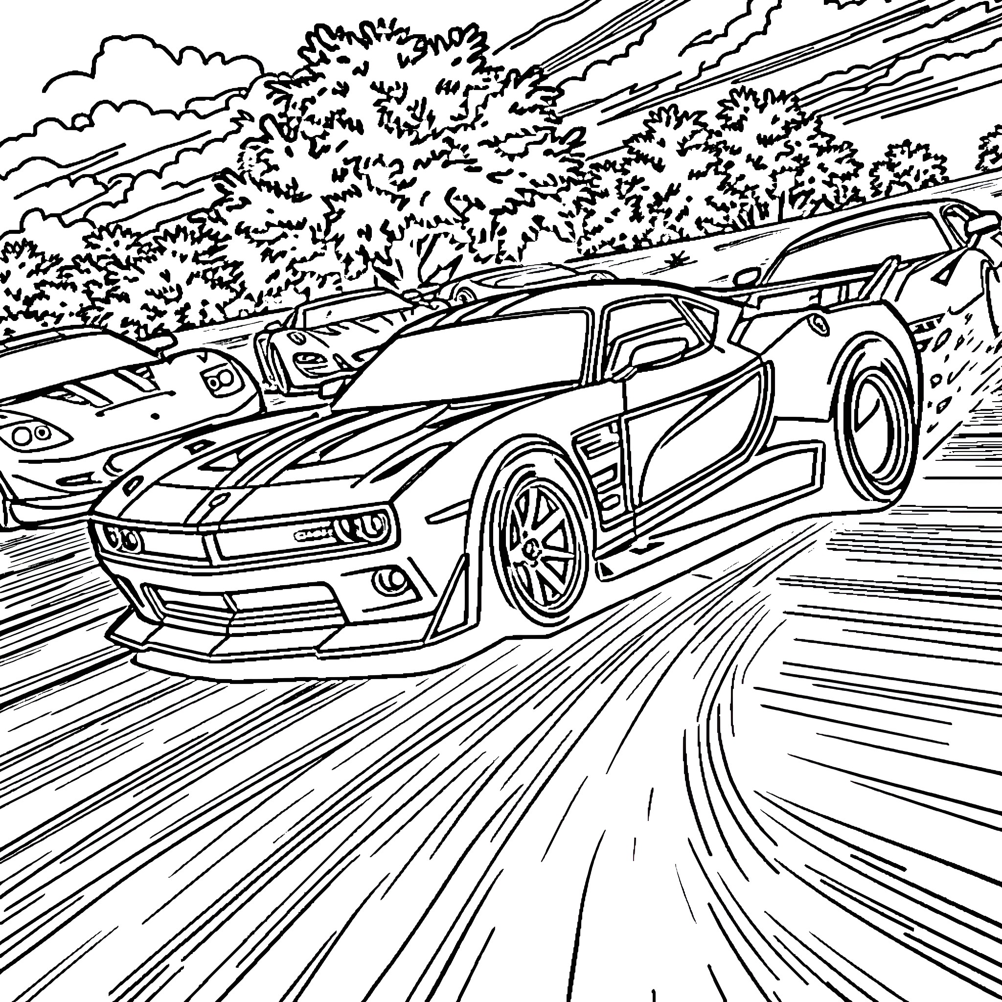 Best GT Scorcher Coloring Pages (Free Printable PDF)