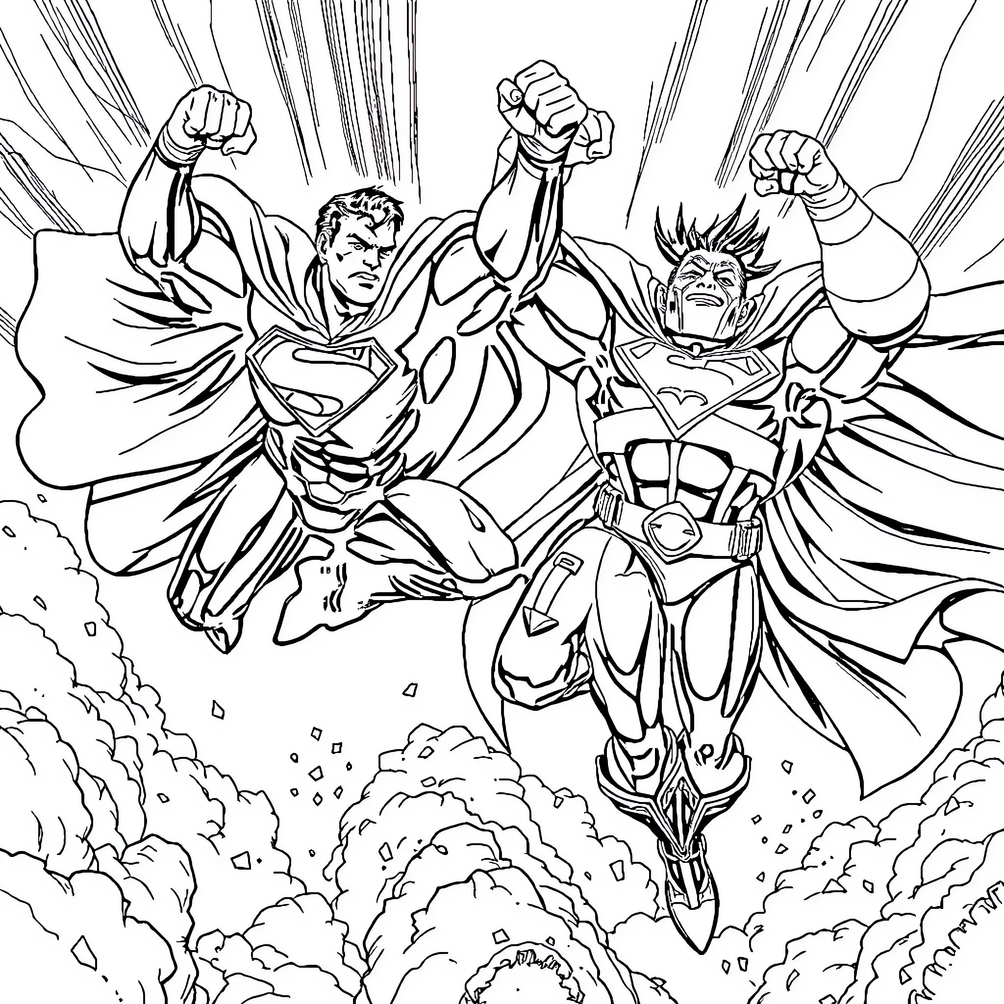 Best Superman Coloring Pages (Free Printable PDF)