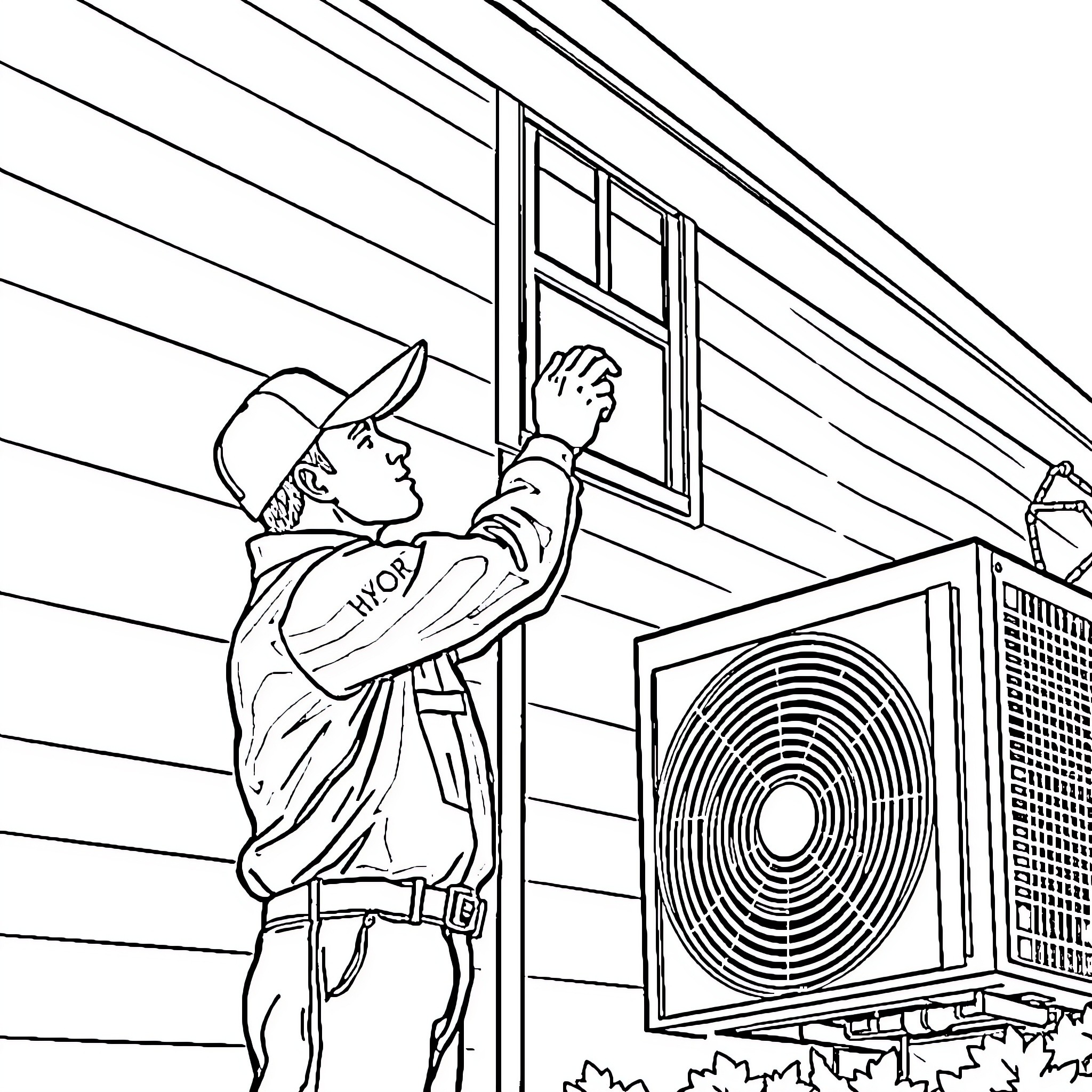 Best HVAC Man Coloring Pages (Free Printable PDF)