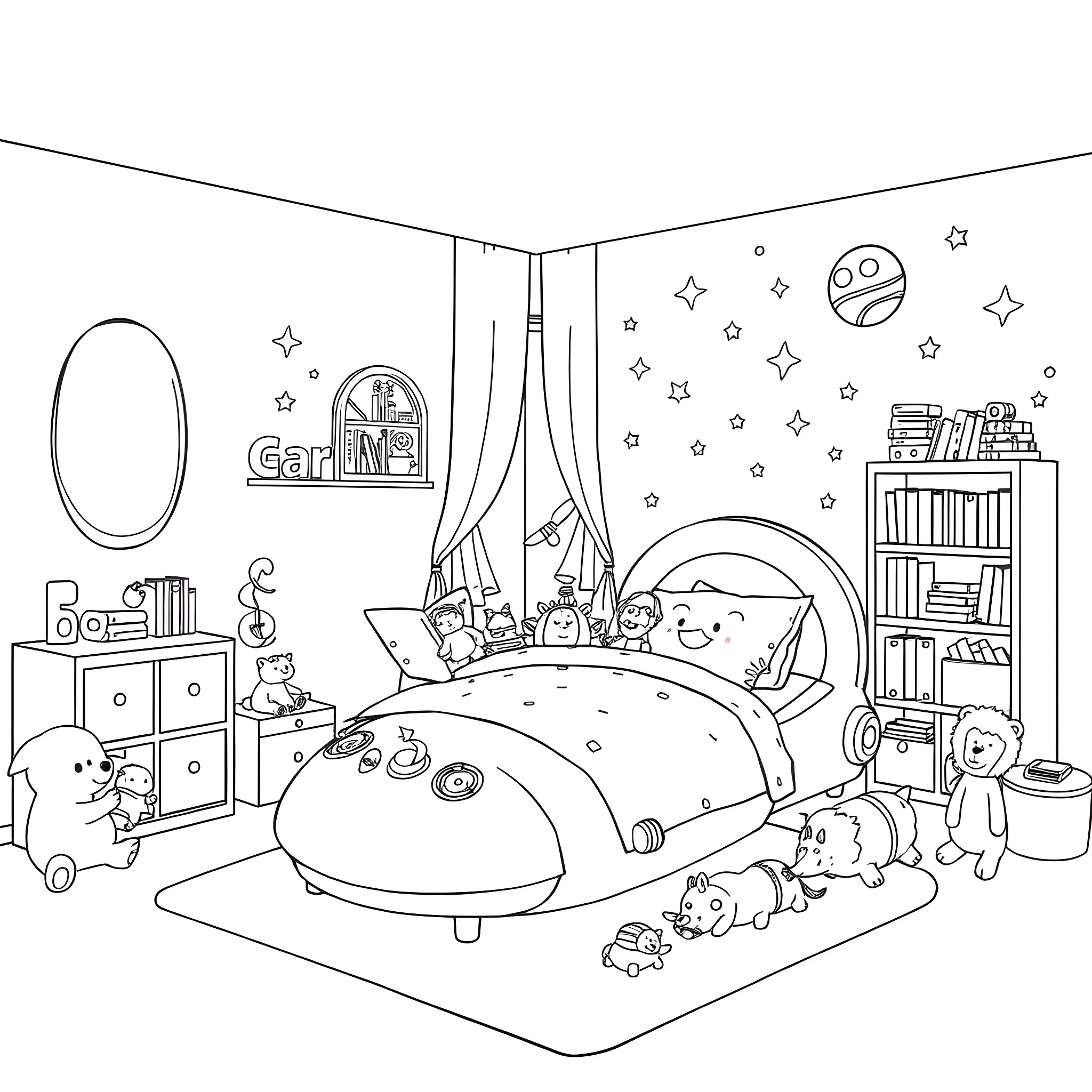 48 Best Kid Coloring Pages (Free Printable PDFs)