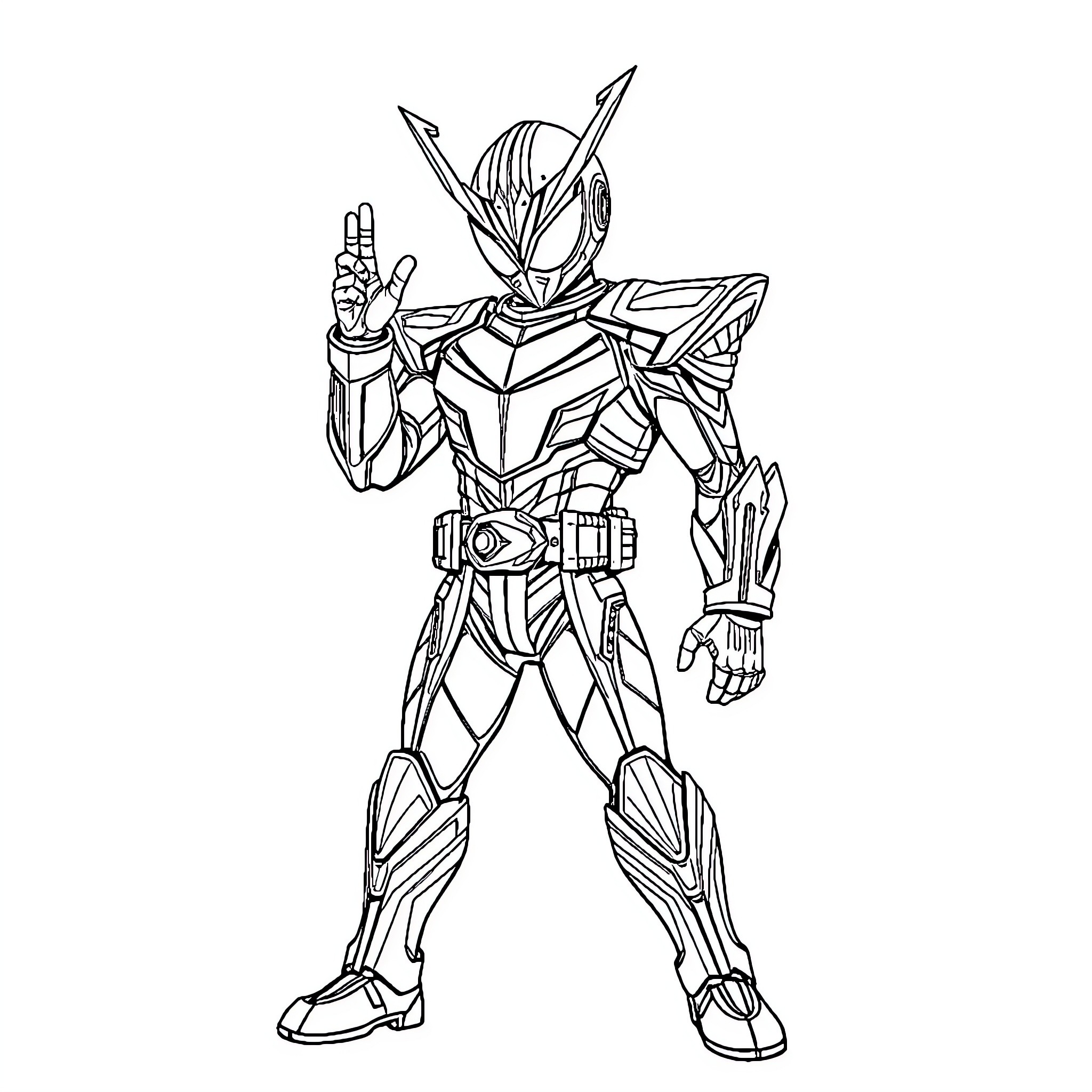 Best Kamen Rider Coloring Pages (Free Printable PDF)