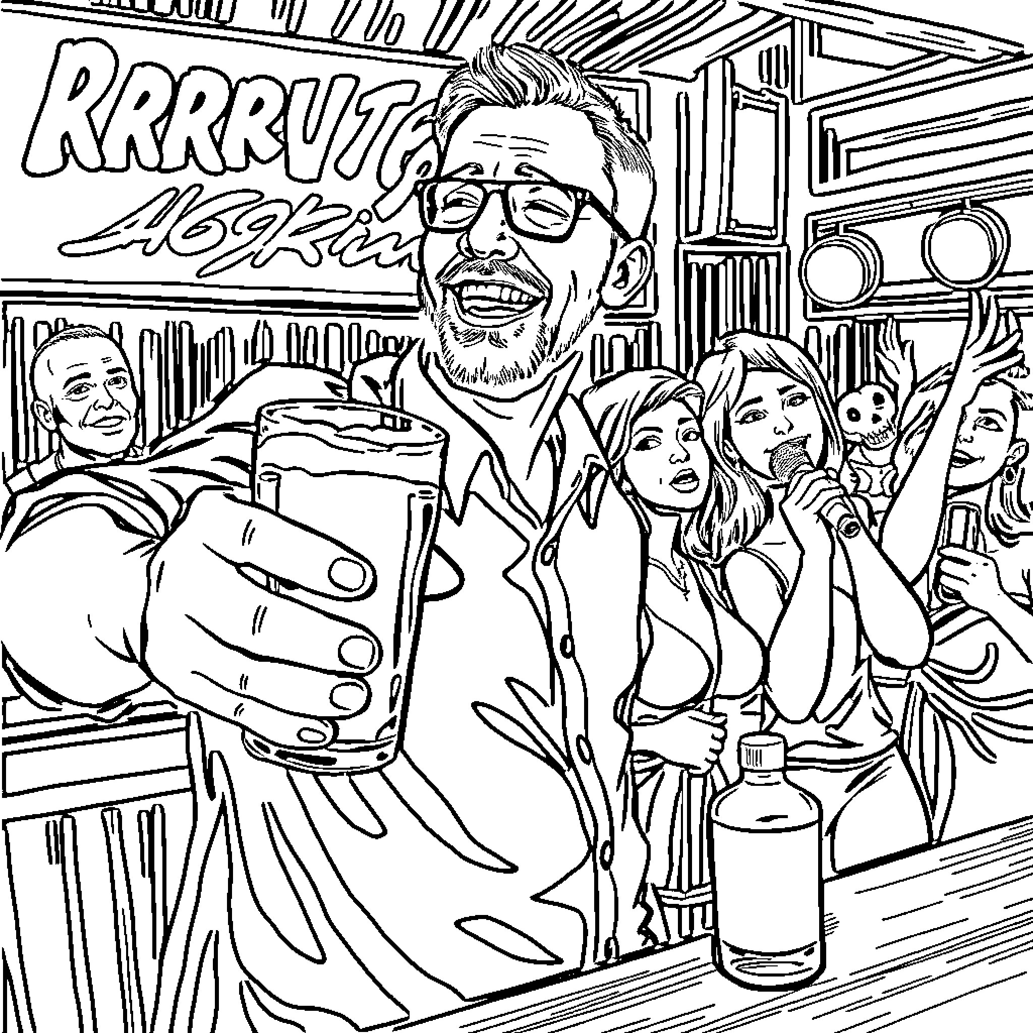 Best Karaoke Host Coloring Pages (Free Printable PDF)