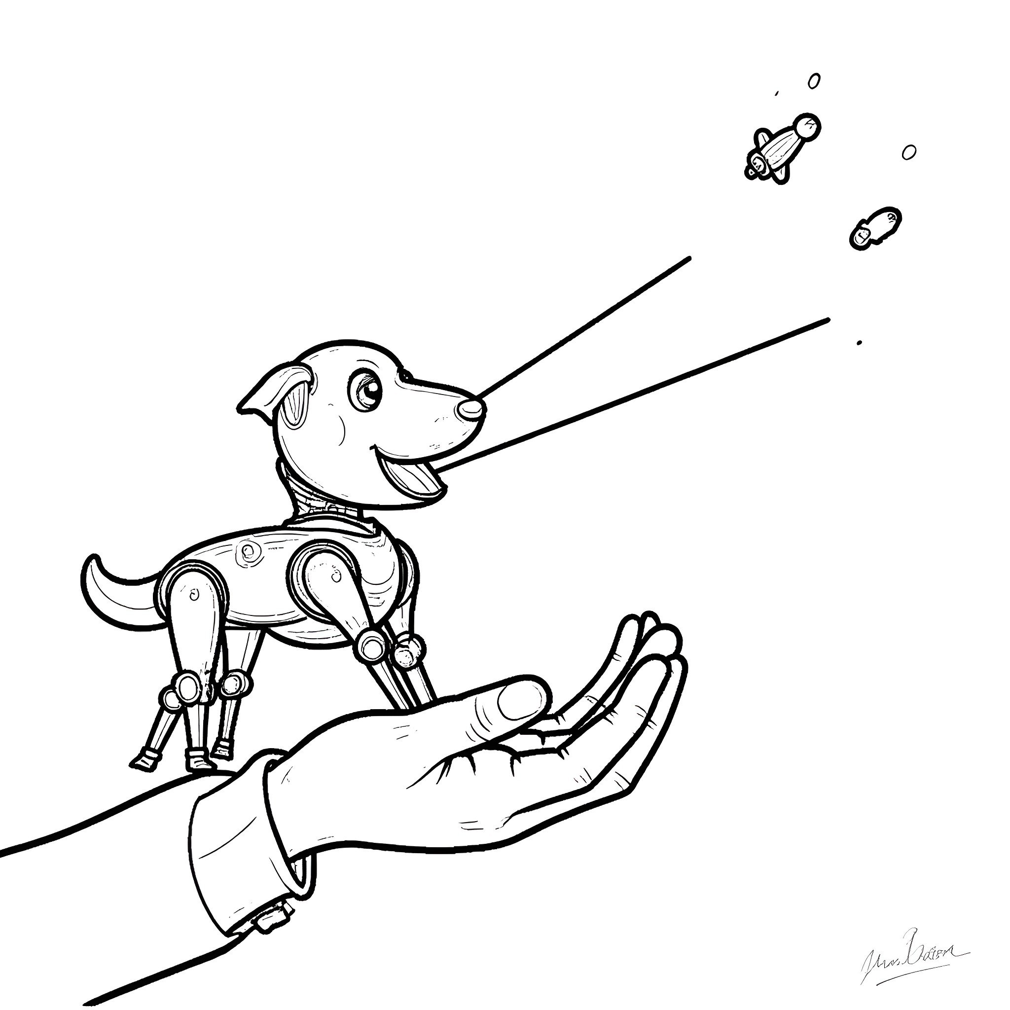 1 Best Robot Dog Coloring Pages (Free Printable PDFs)