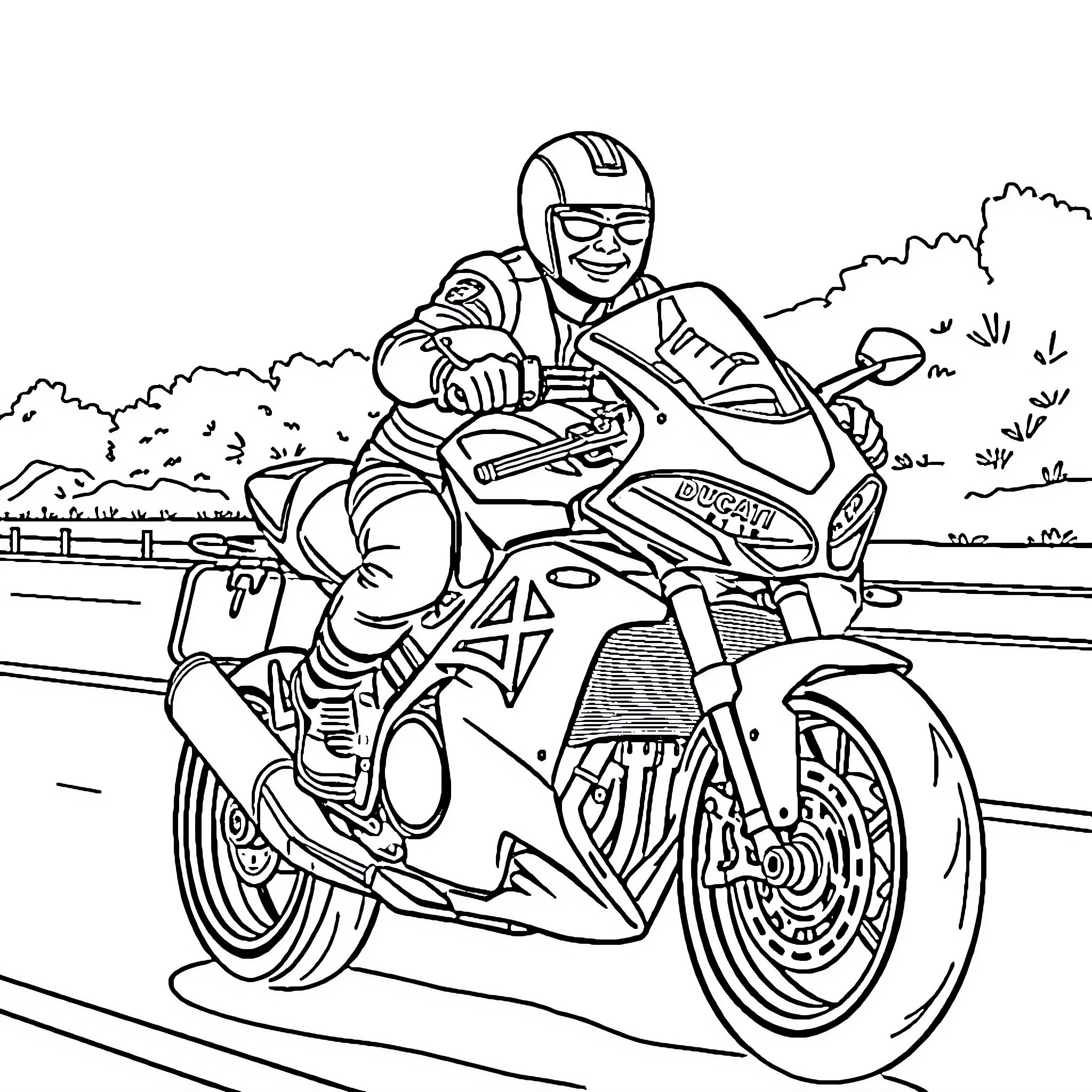 6 Best Ducati Coloring Pages (Free Printable PDFs)