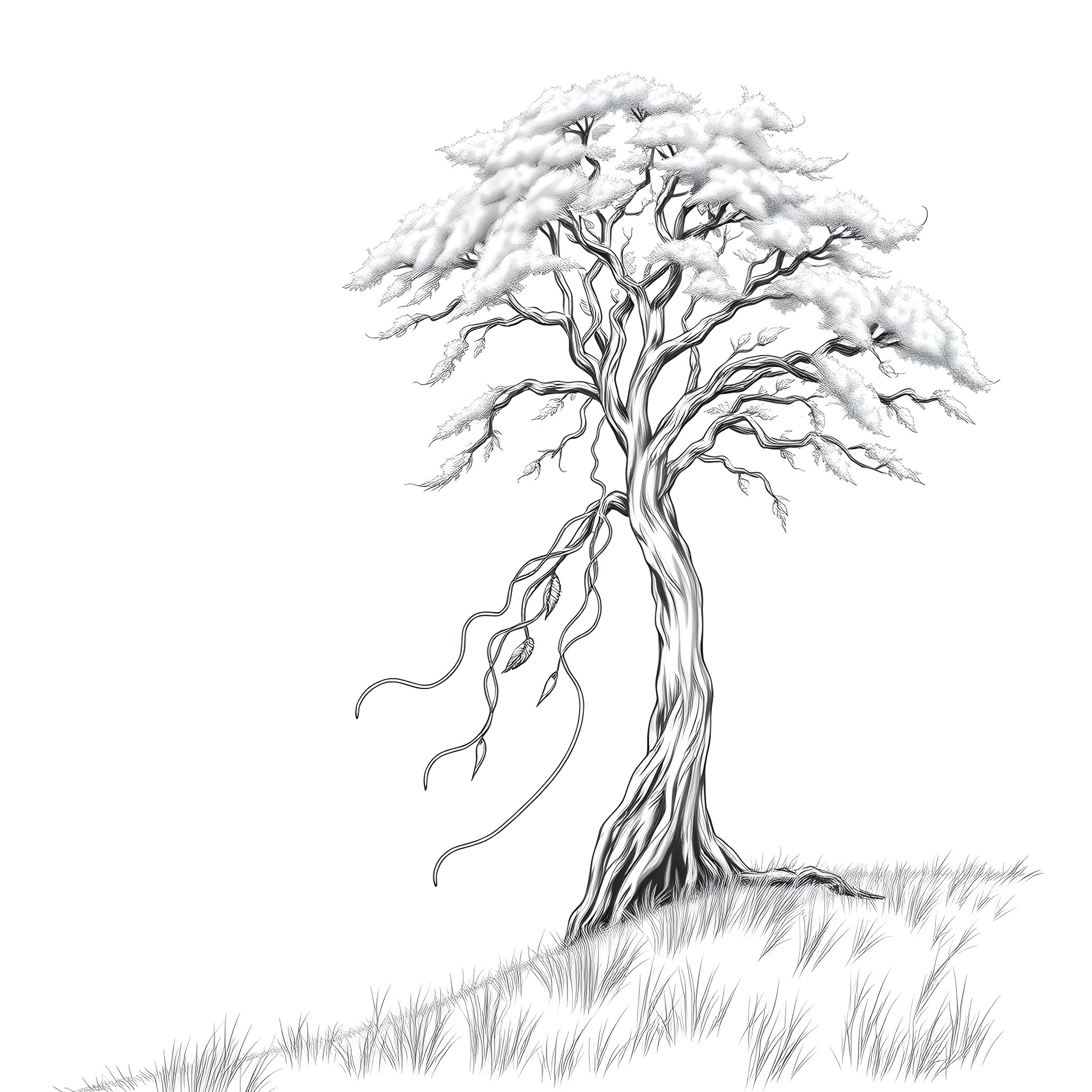 49 Best Tree Coloring Pages (Free Printable PDFs)