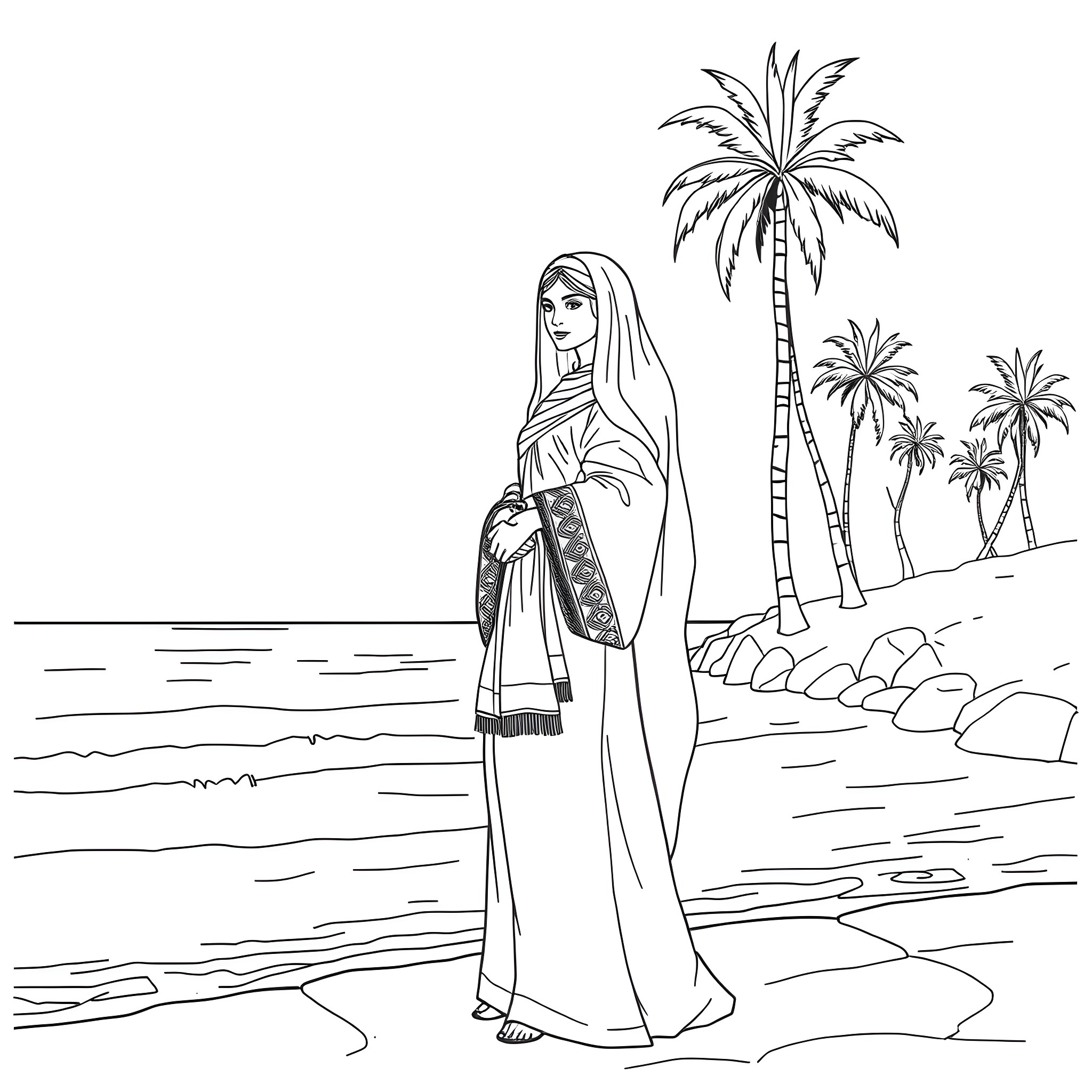 Best Palestinian Clothing Coloring Pages (Free Printable PDF)