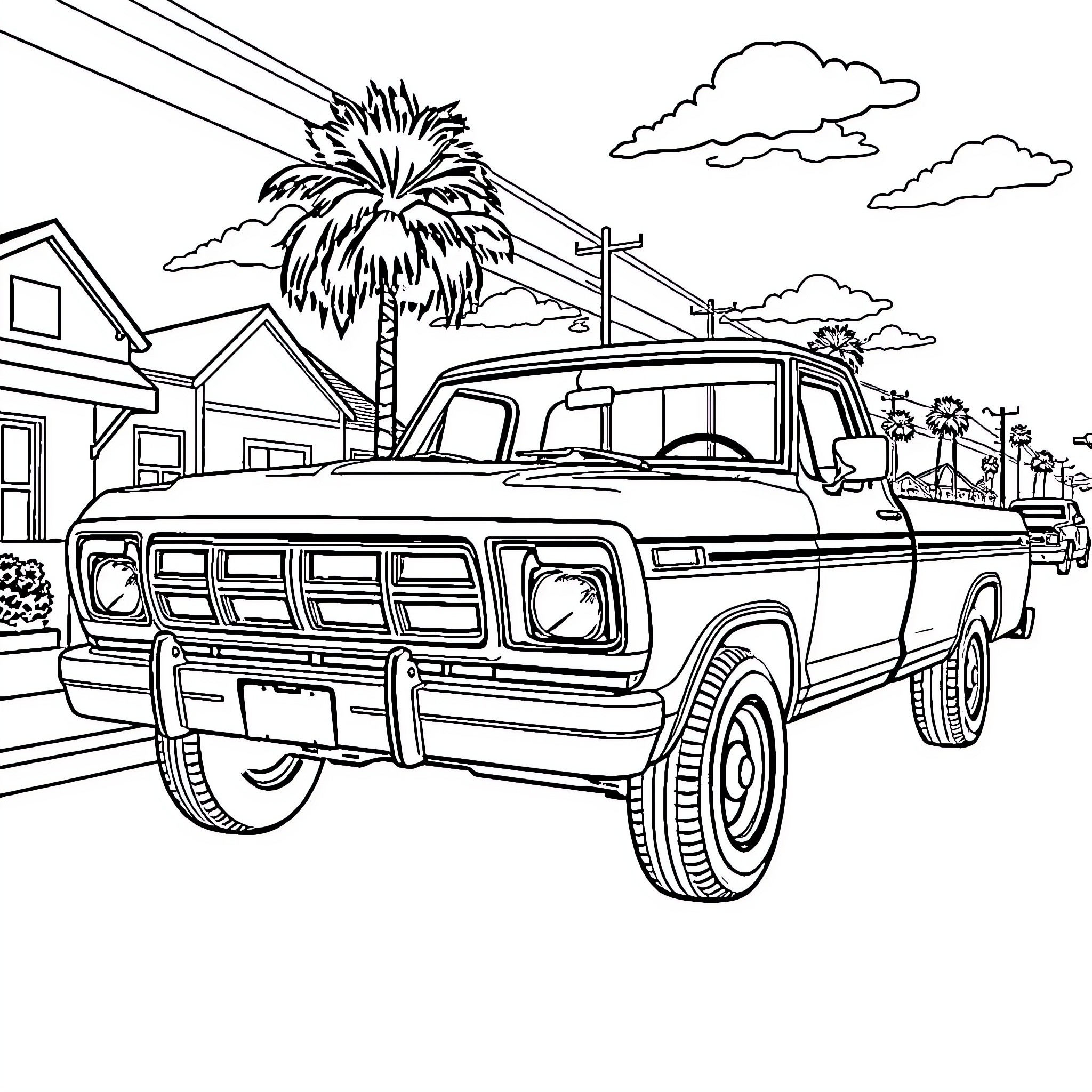 Best F250 Coloring Pages (Free Printable PDF)