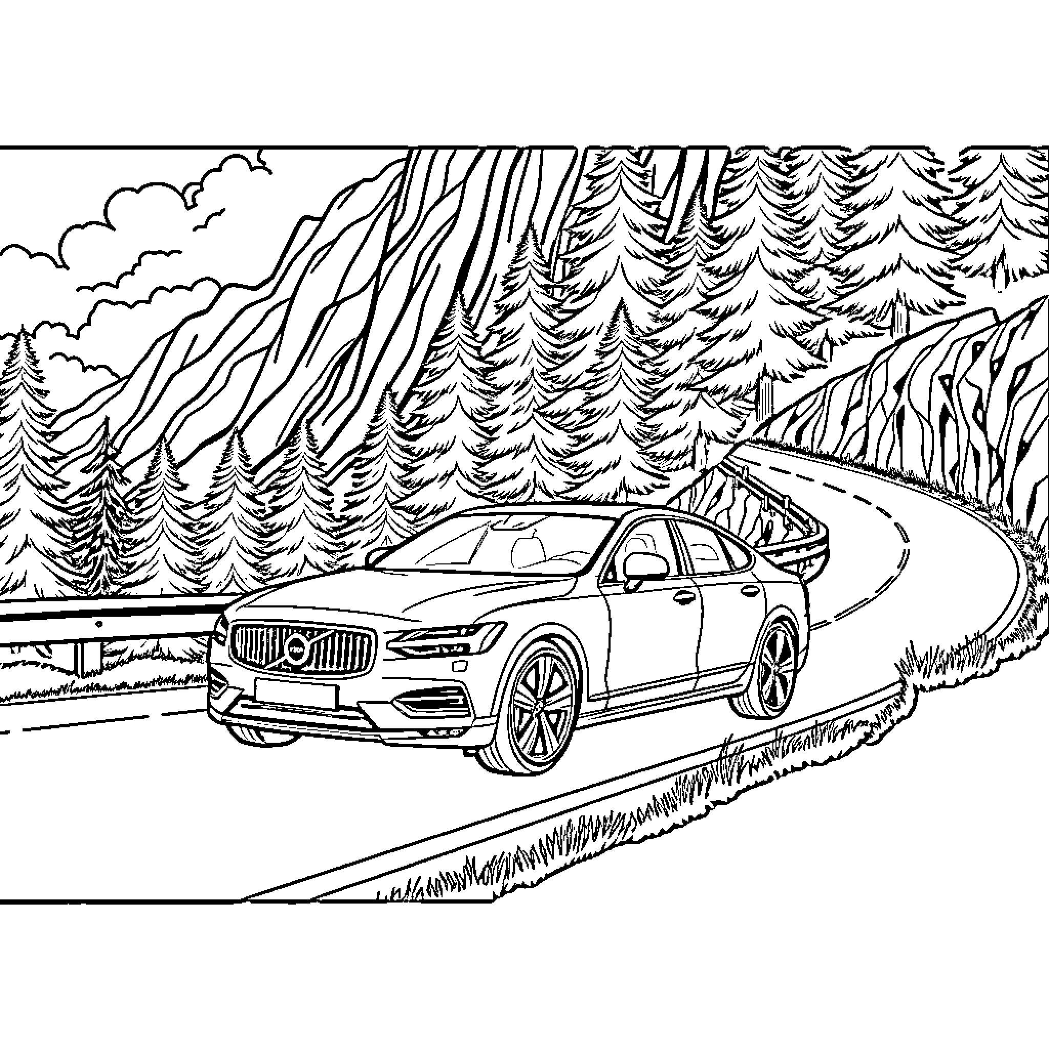 Best Volvo Coloring Pages (Free Printable PDF)