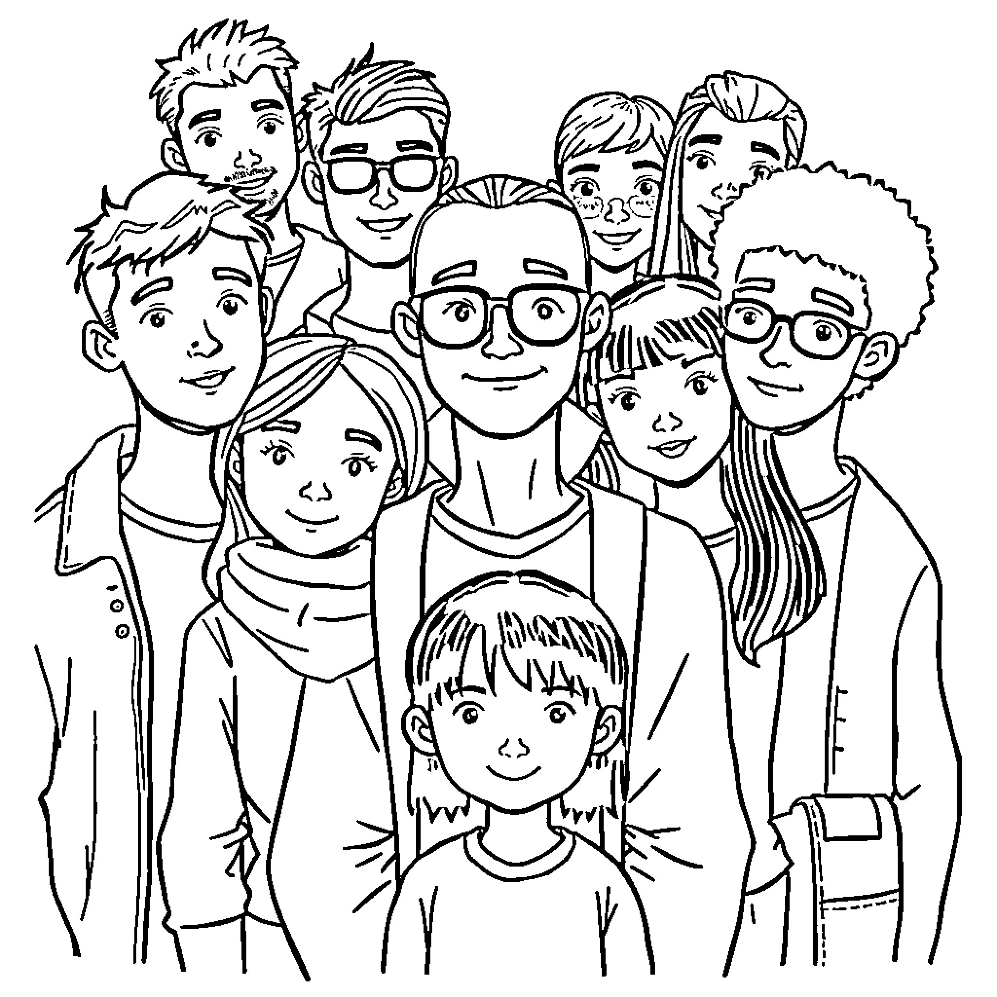 Best Stranger Characters Coloring Pages (Free Printable PDF)