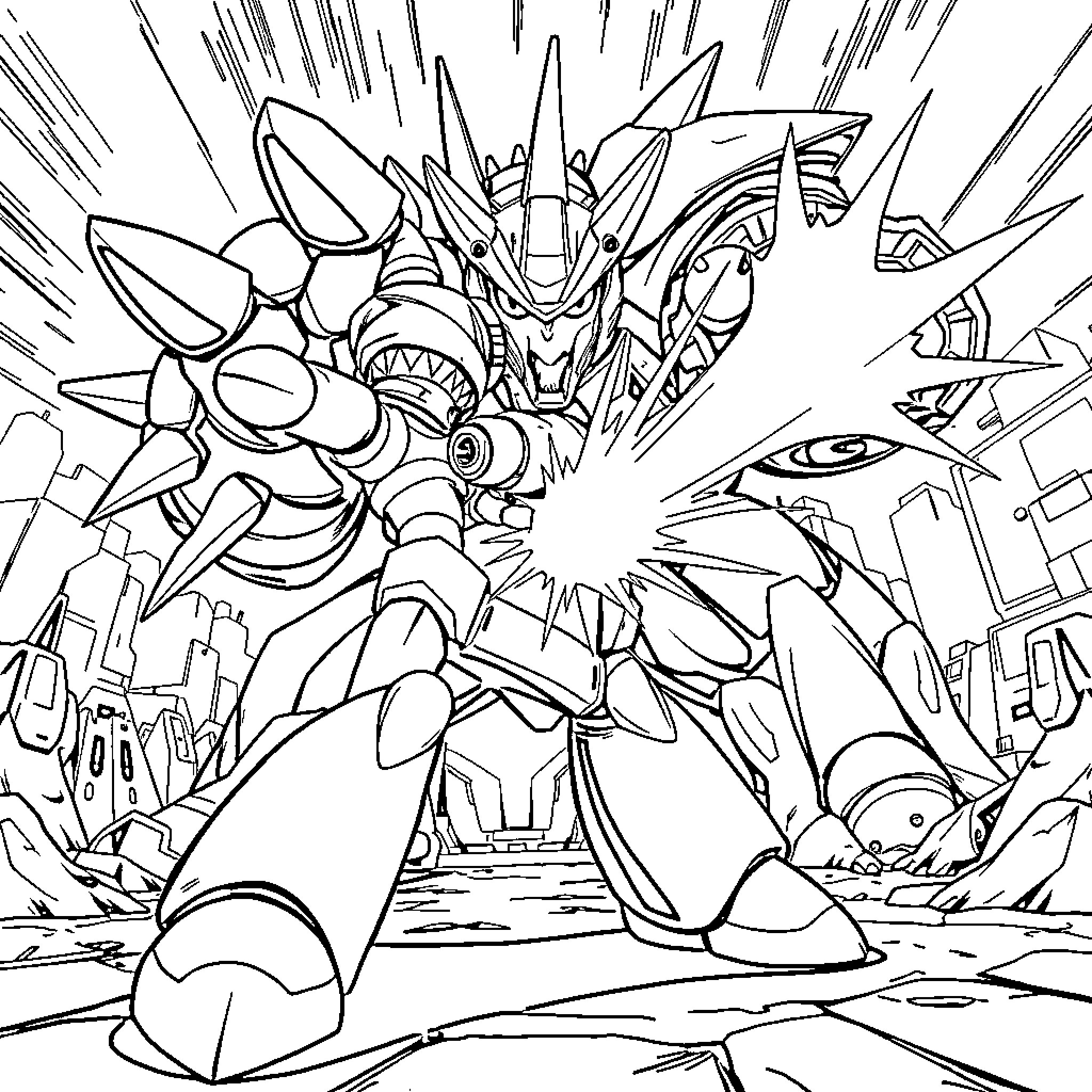 Best MegaMan X Coloring Pages (Free Printable PDF)