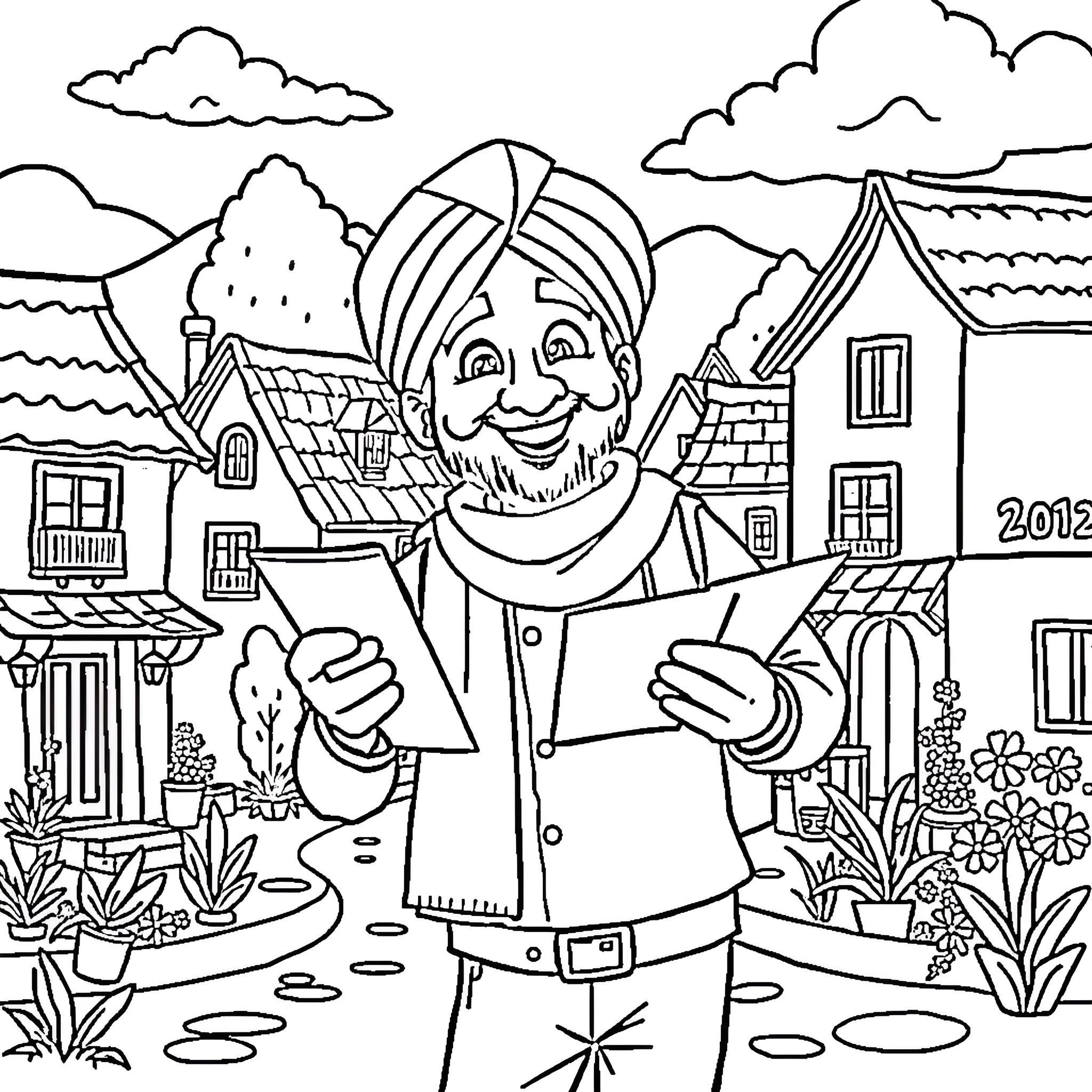 4 Best Postman Coloring Pages (Free Printable PDFs)