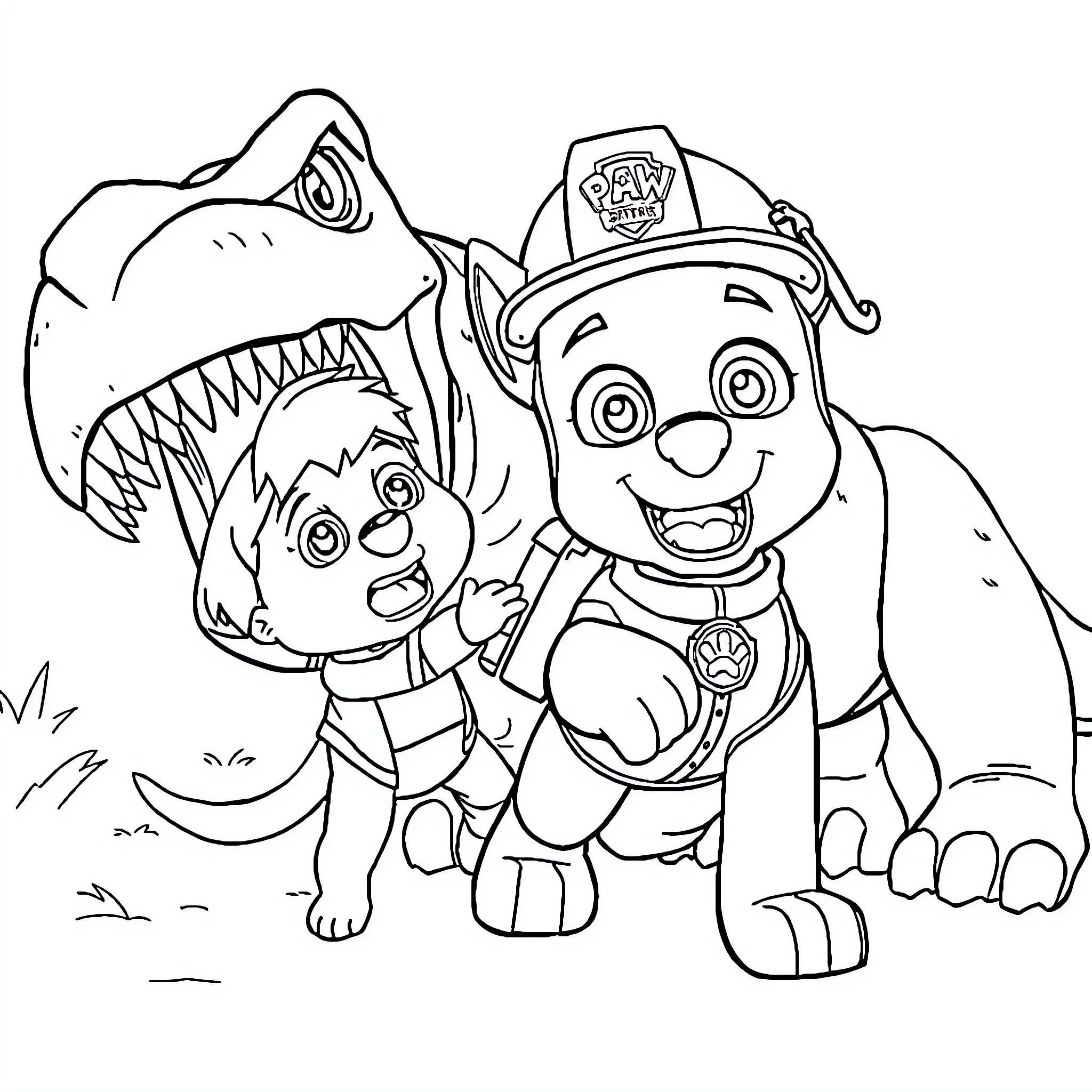 Best Rubble Coloring Pages (Free Printable PDF)