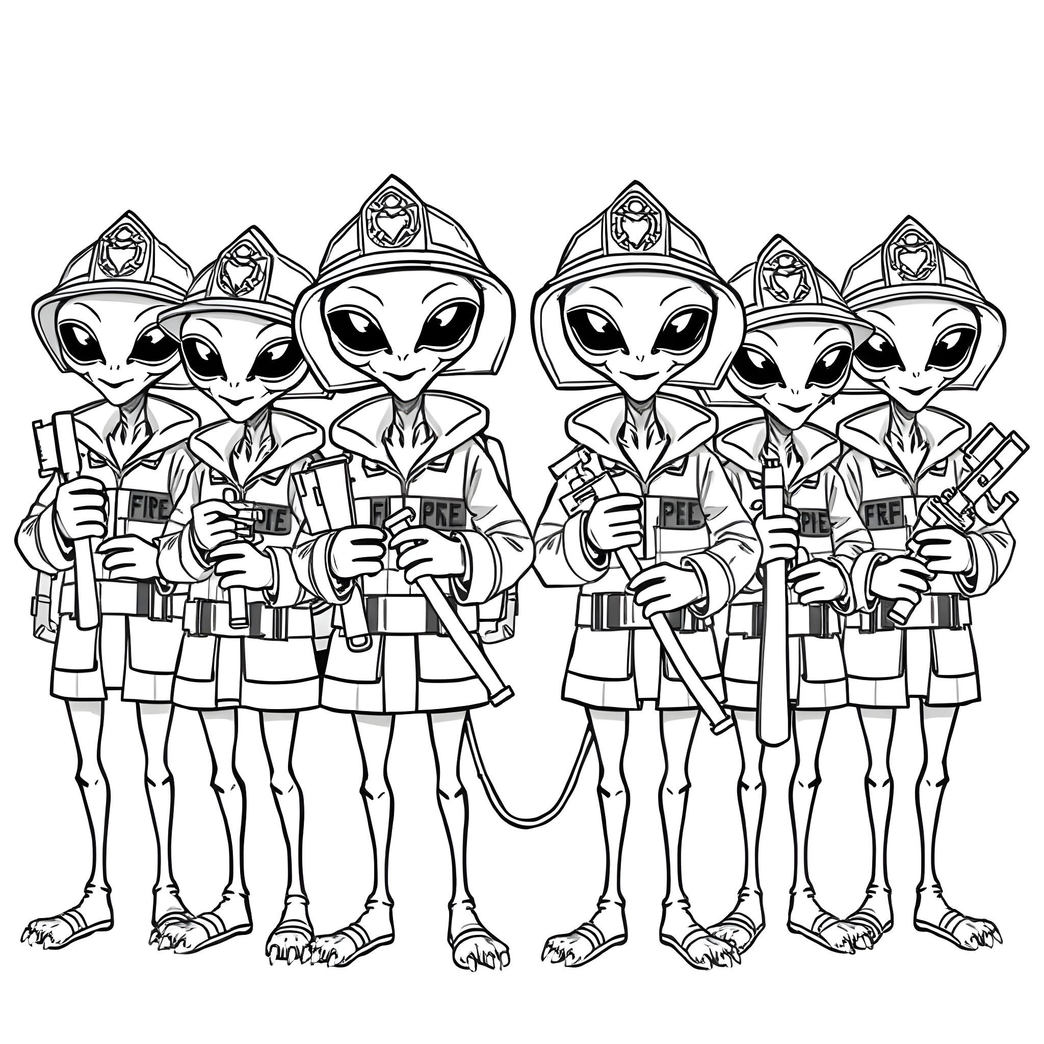 262 Best Alien Coloring Pages (Free Printable PDFs)
