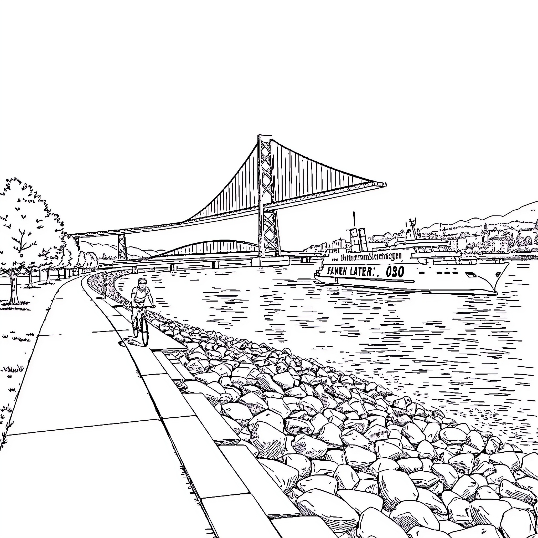 Best Bridge Coloring Pages (Free Printable PDF)