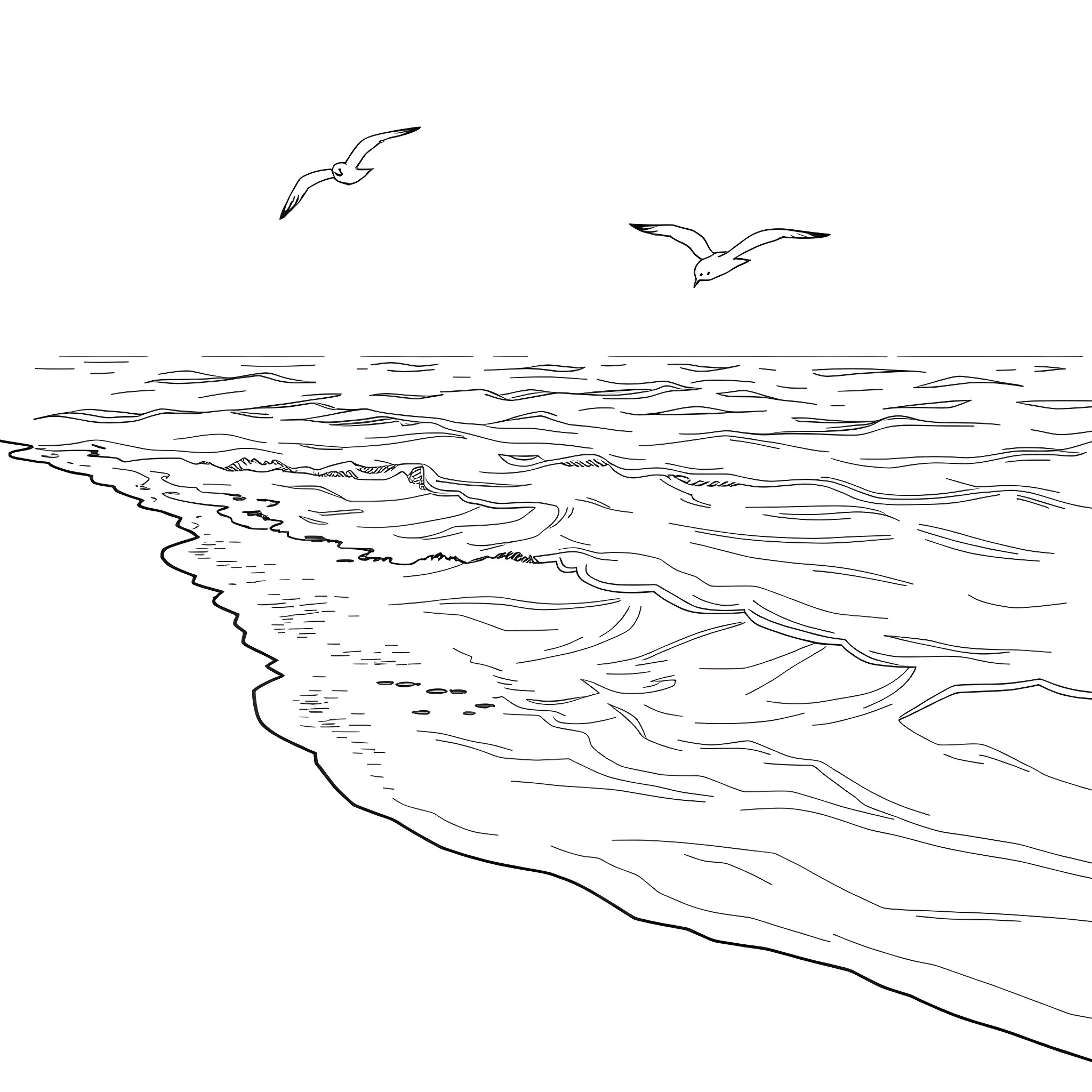 Best Water Coloring Pages (Free Printable PDF)