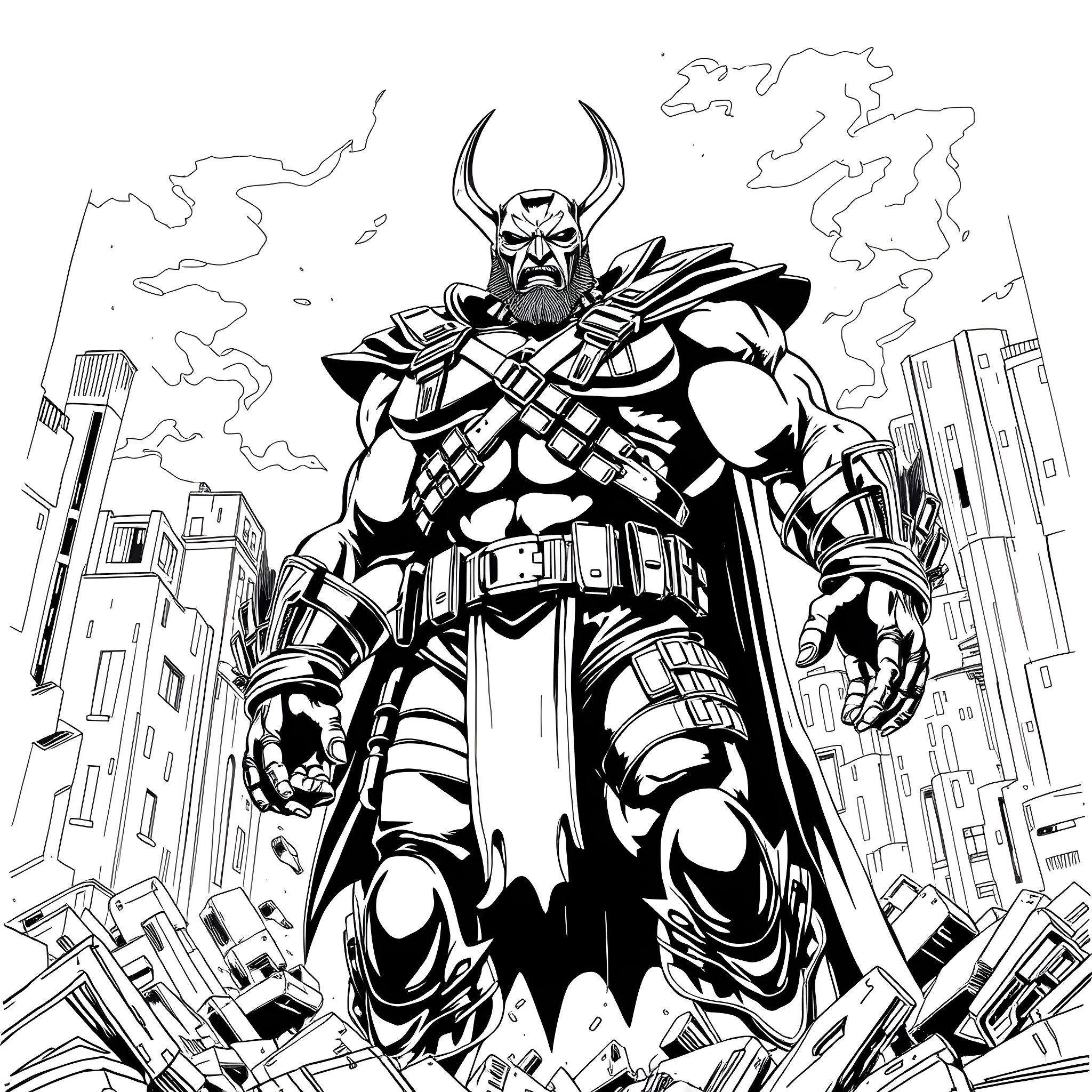 107 Best Bane Coloring Pages (Free Printable PDFs)