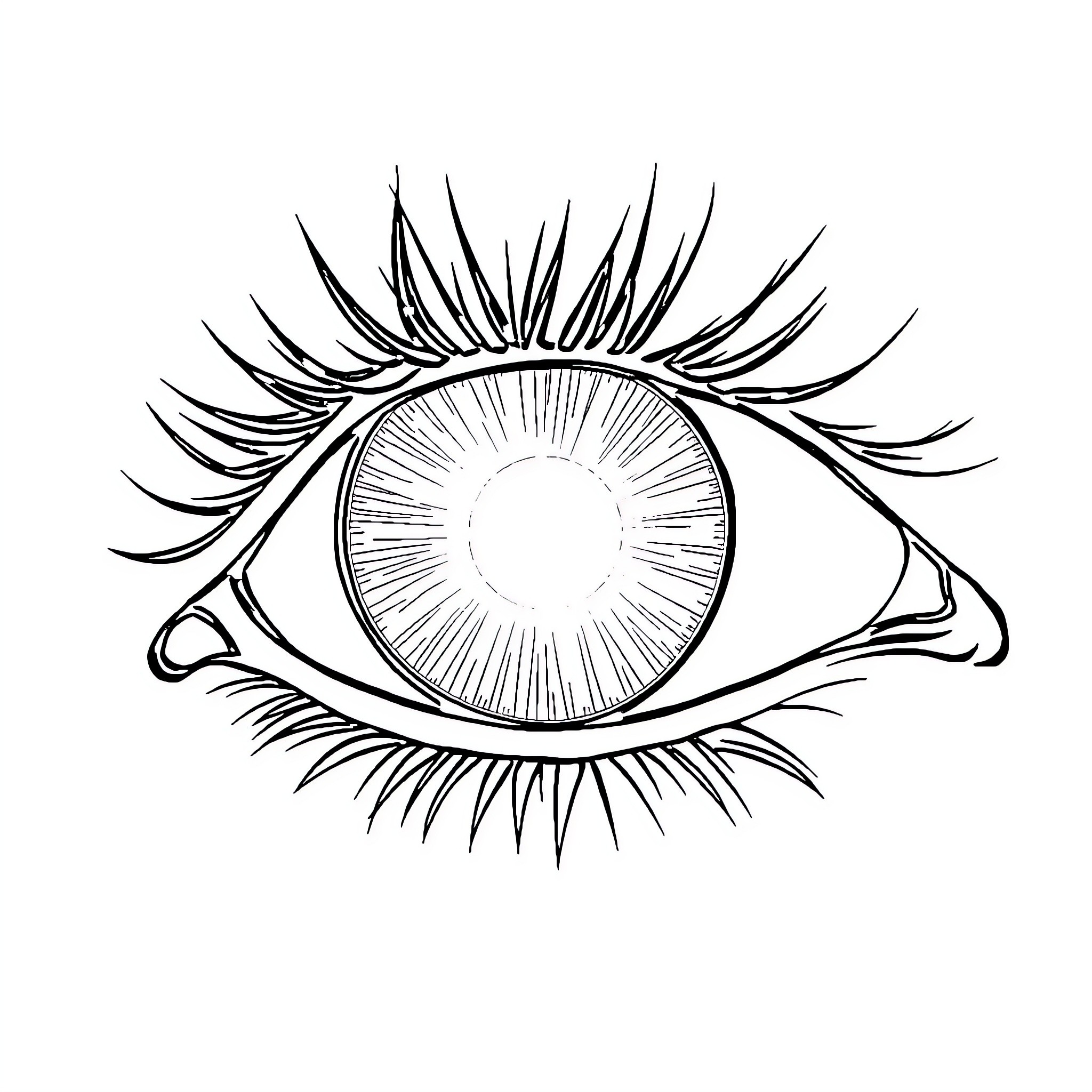 51 Best Eye Coloring Pages (Free Printable PDFs)