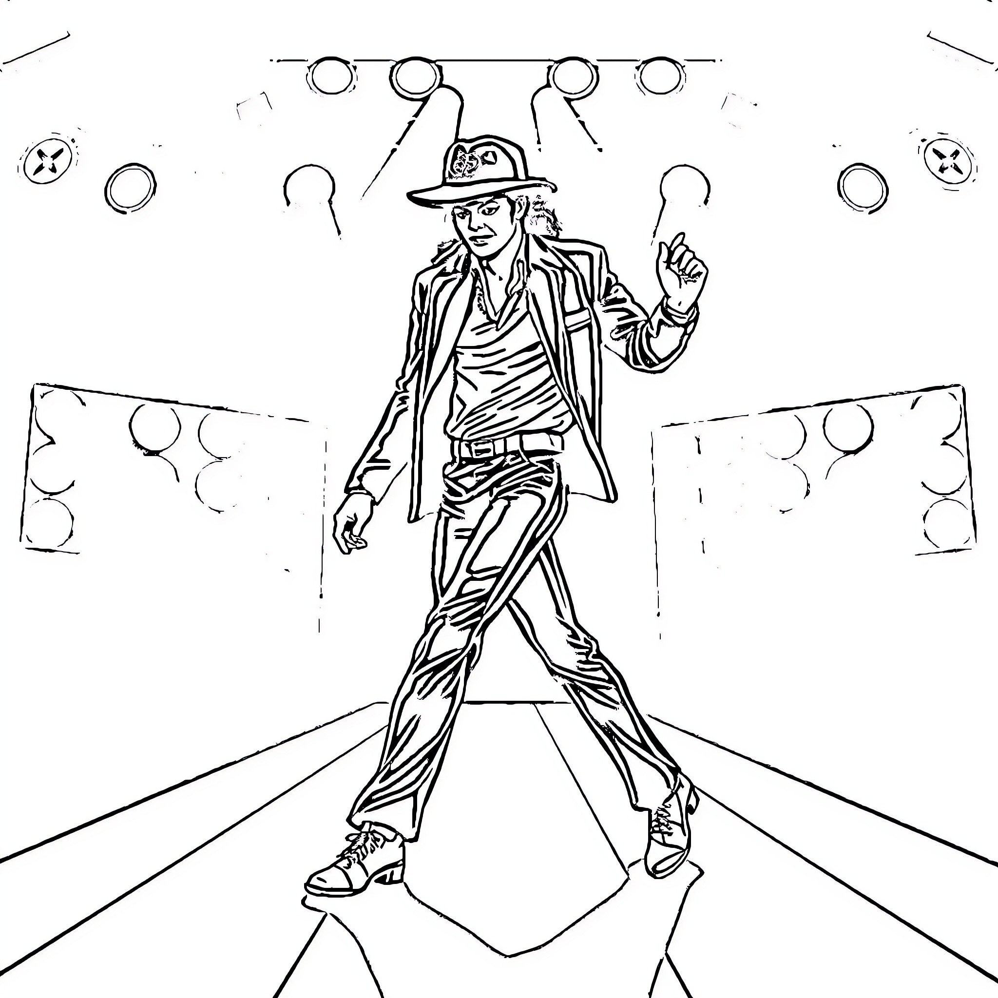 Best Michael Jackson Coloring Pages (Free Printable PDF)