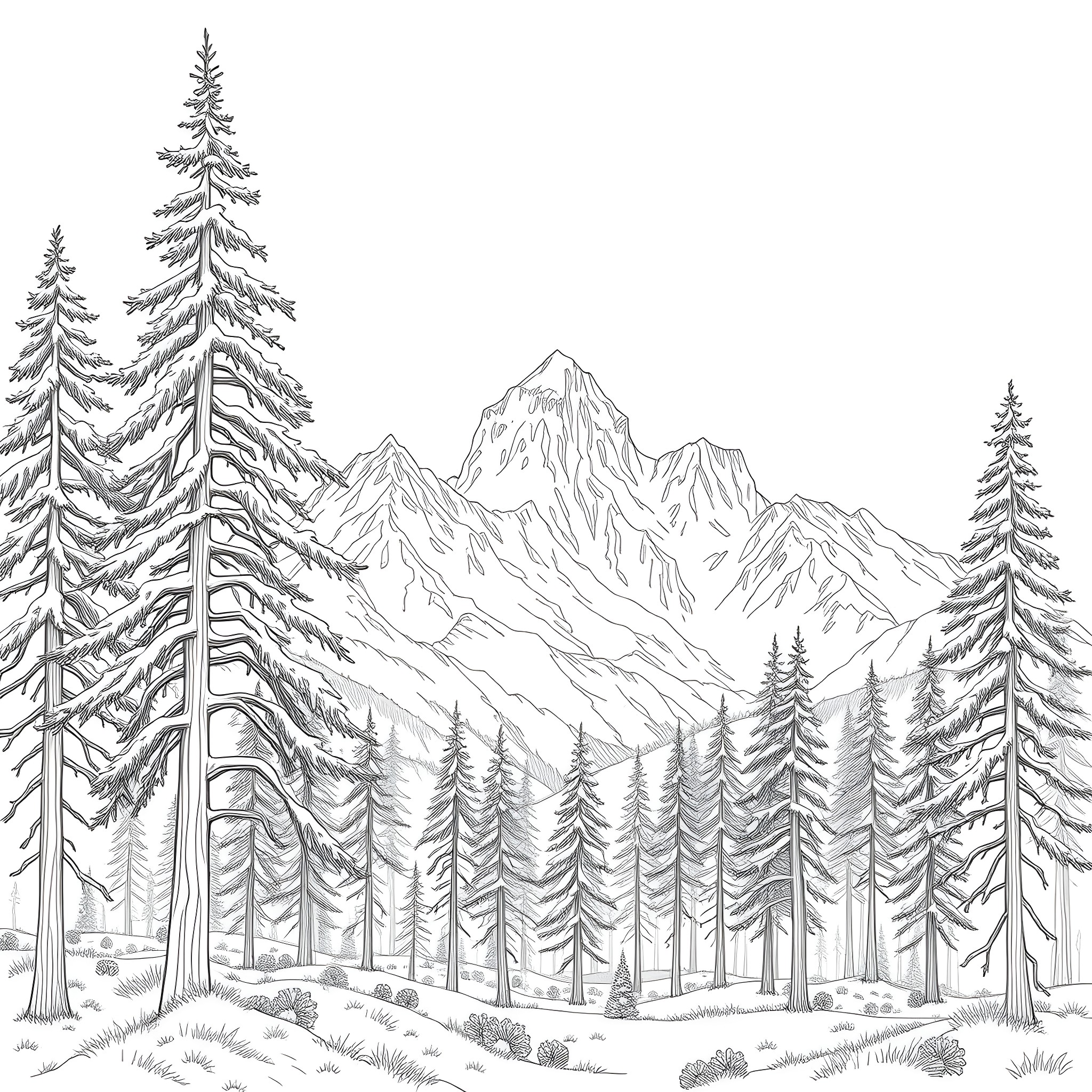 49 Best Tree Coloring Pages (Free Printable PDFs)