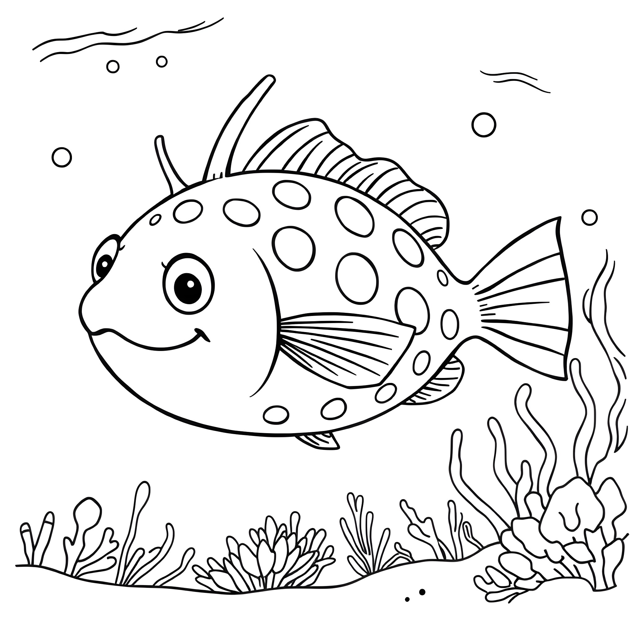 3 Best Pufferfish Coloring Pages (Free Printable PDFs)