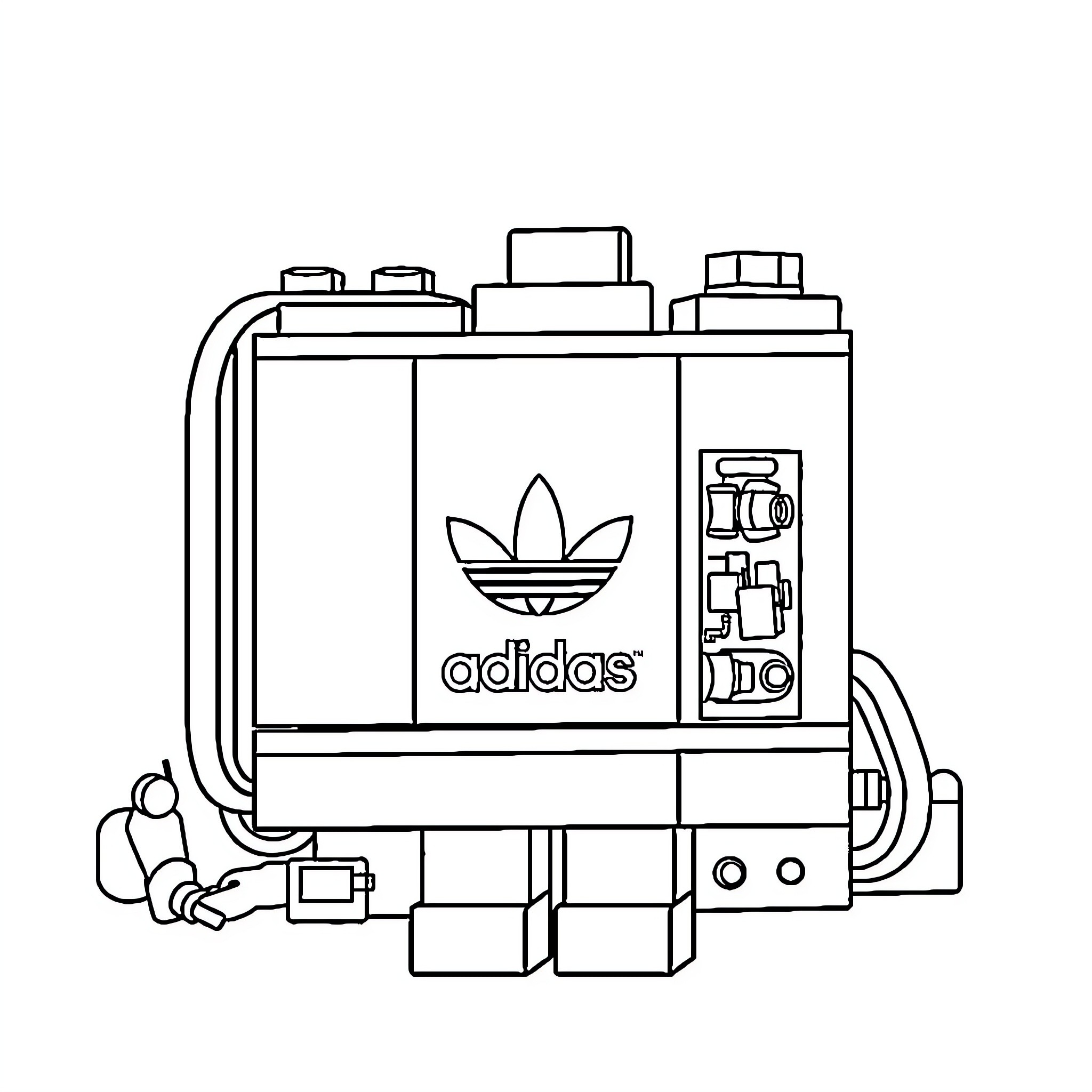 Best Adidas Coloring Pages (Free Printable PDF)