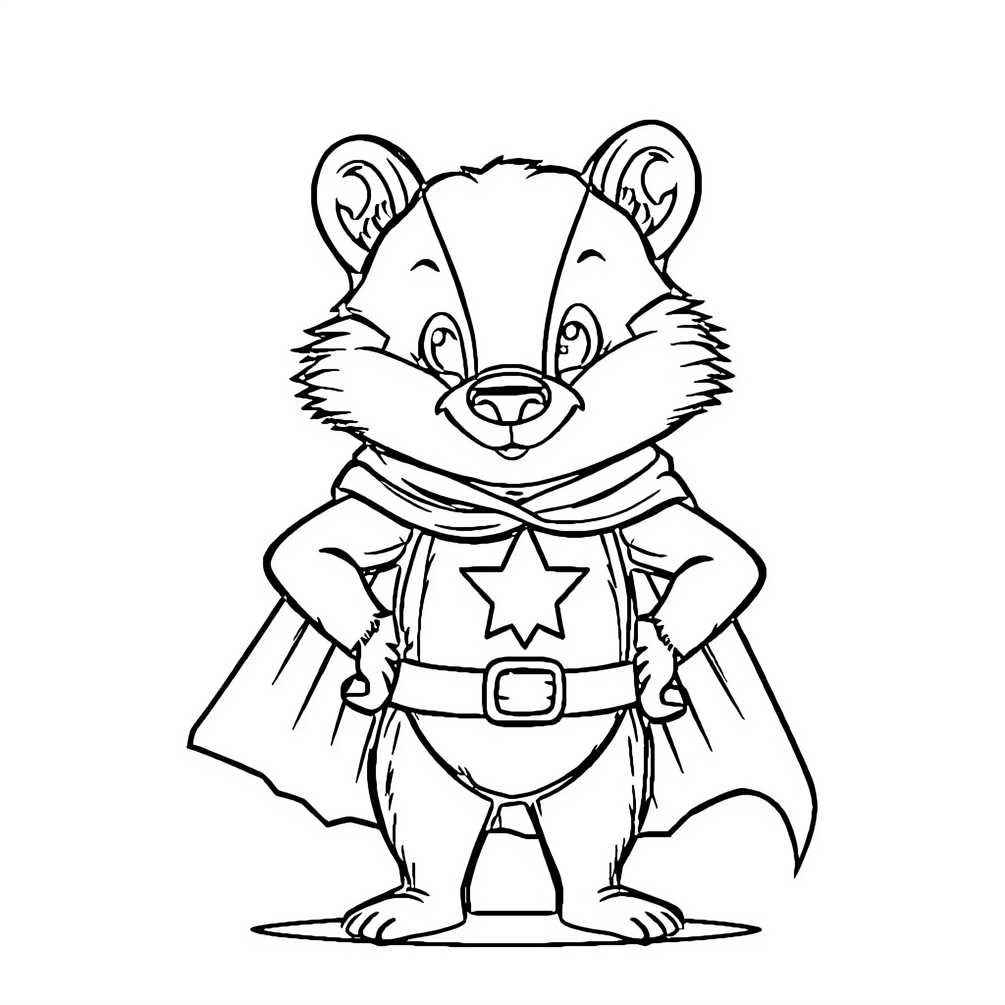 9 Best Badger Coloring Pages (Free Printable PDFs)