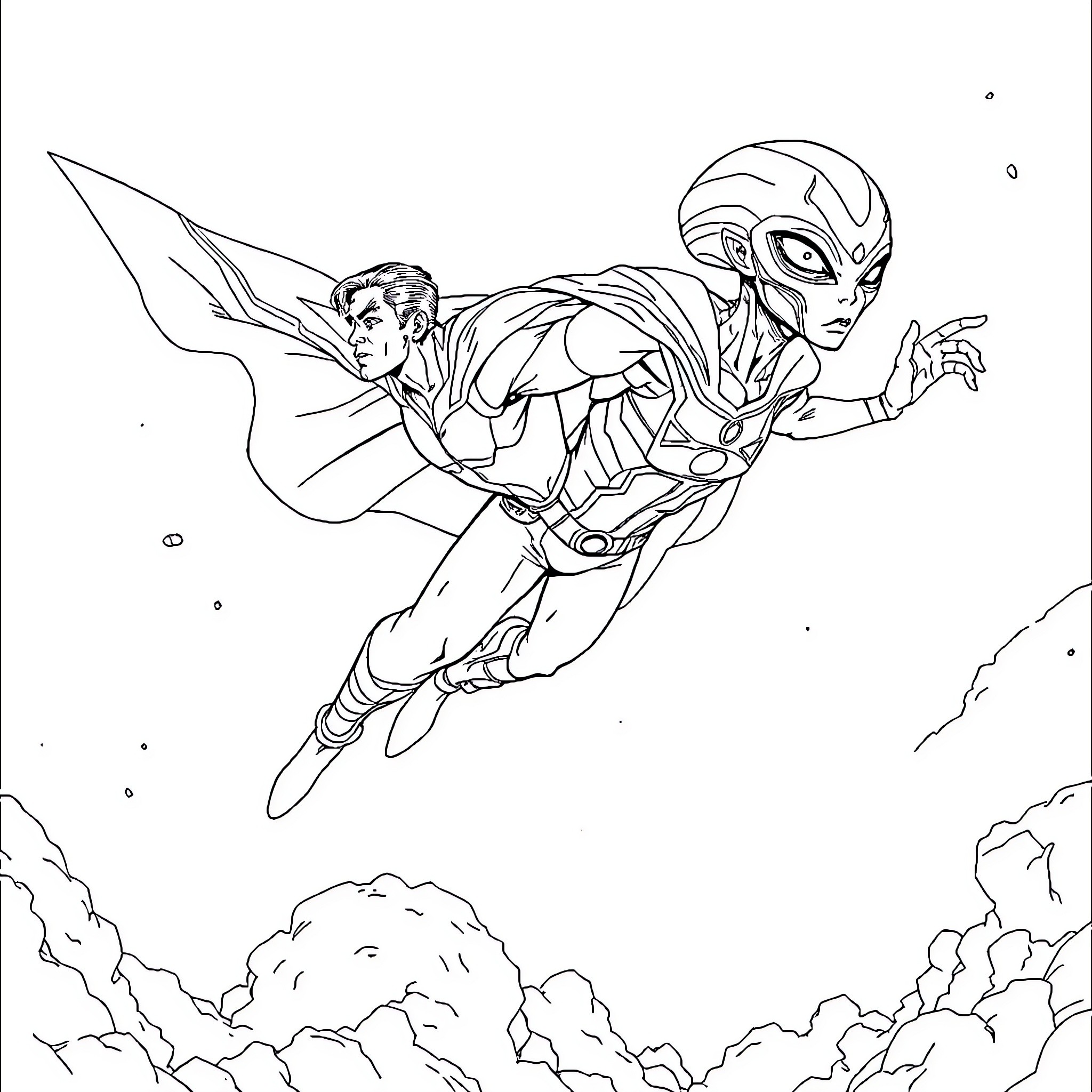 Best Alien Coloring Pages (Free Printable PDF)