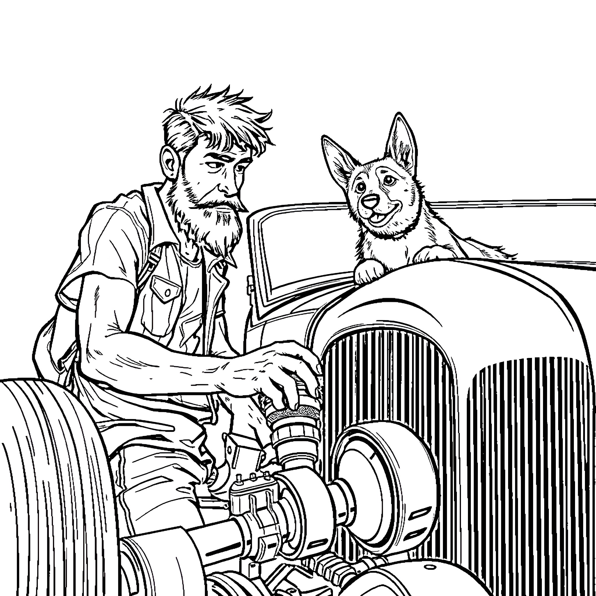 229 Best Guy Coloring Pages (Free Printable PDFs)