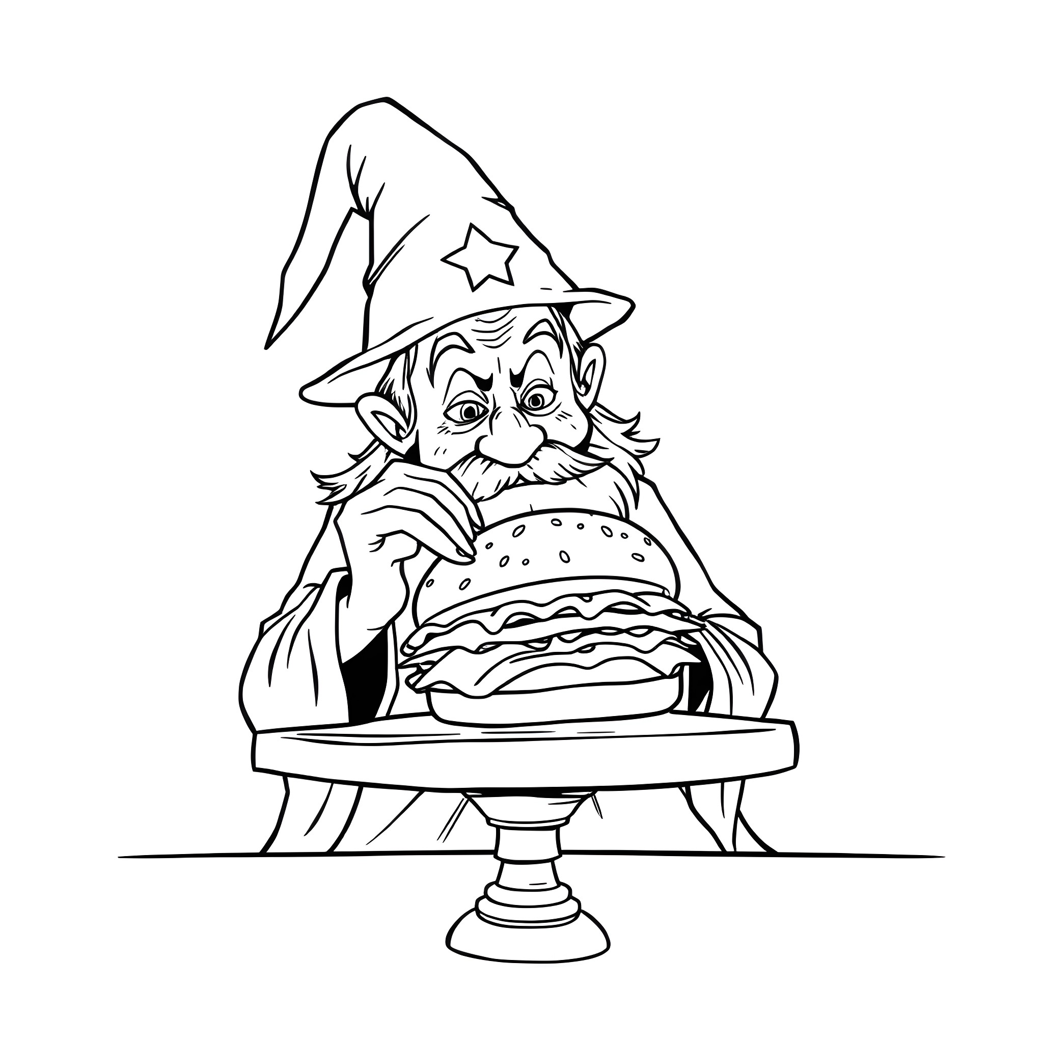 Best Wizard Coloring Pages (Free Printable PDF)