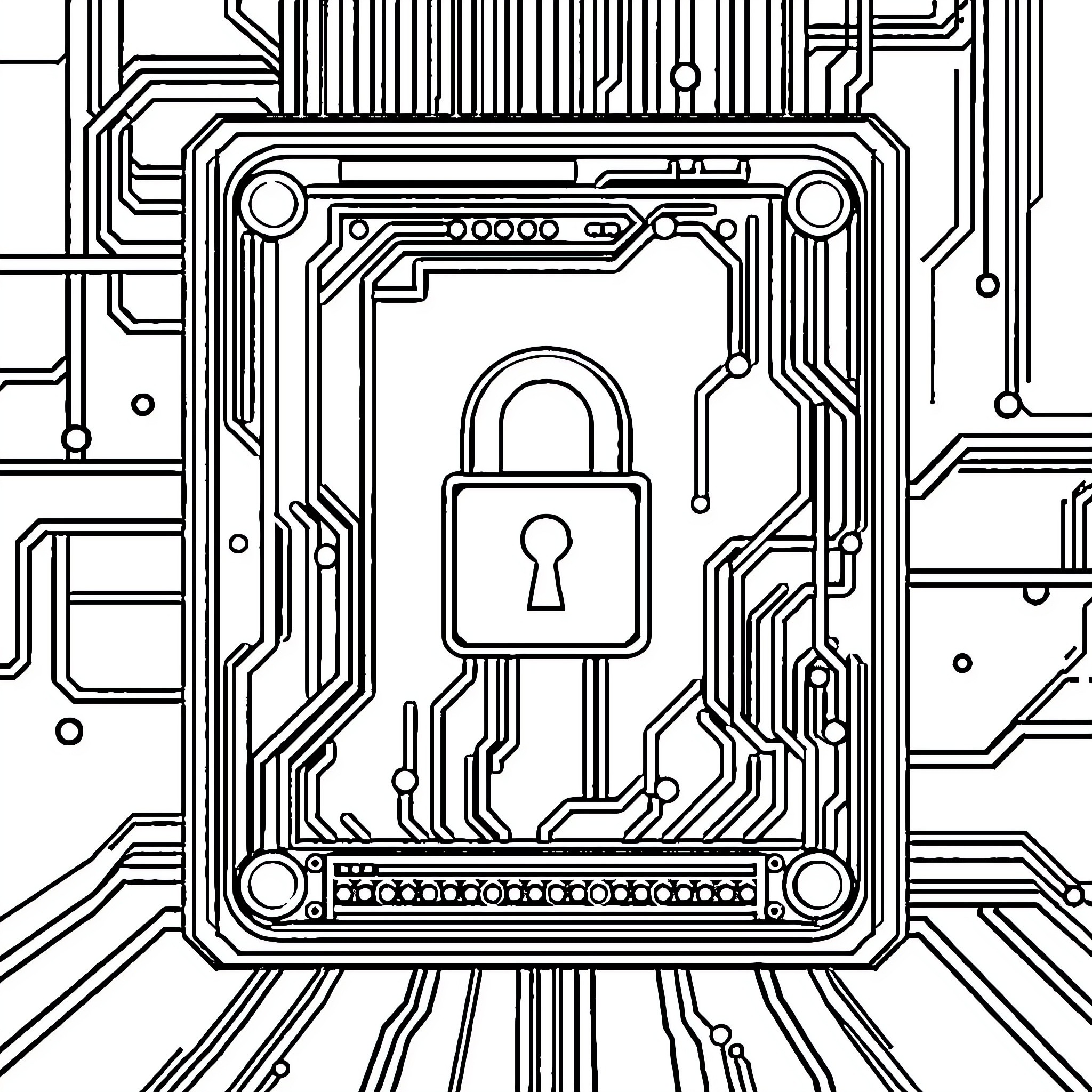 Best Security Module Coloring Pages (Free Printable PDF)